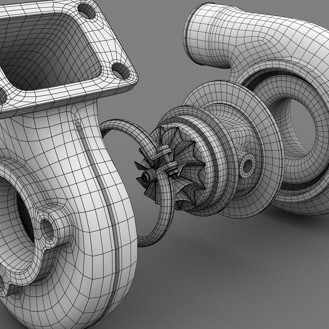 3d turbocharger turbos