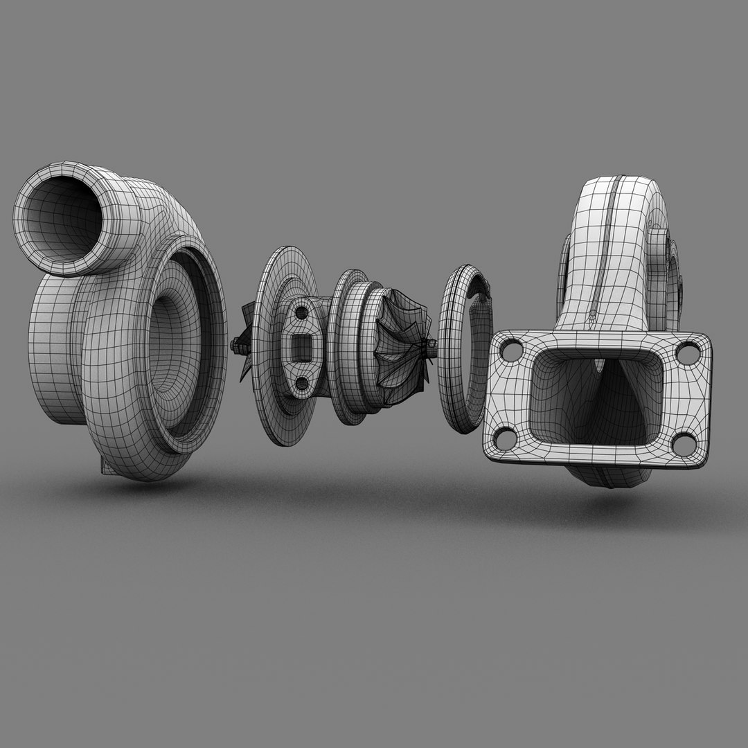3d Turbocharger Turbos
