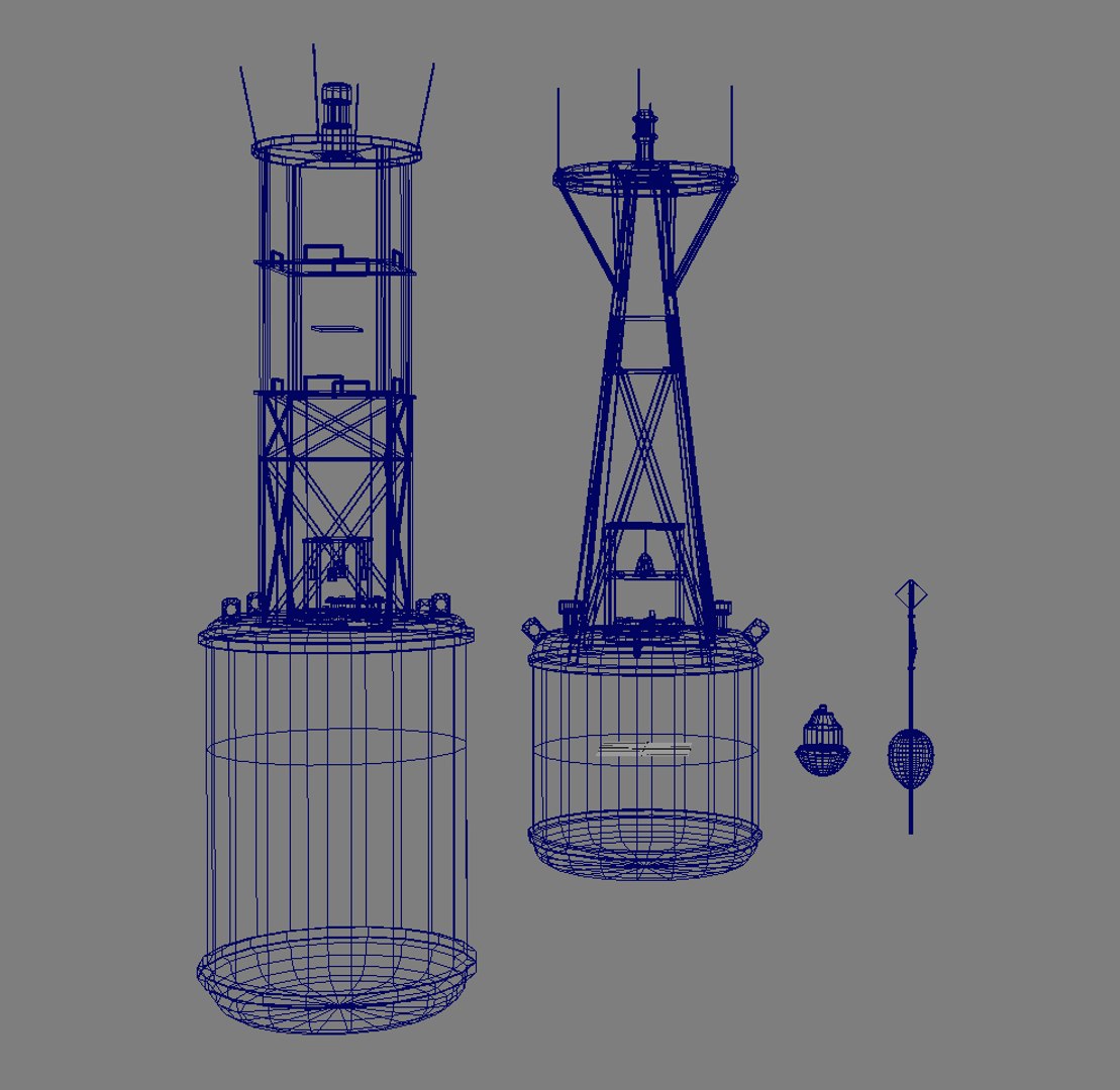 3D Buoys - TurboSquid 1343275