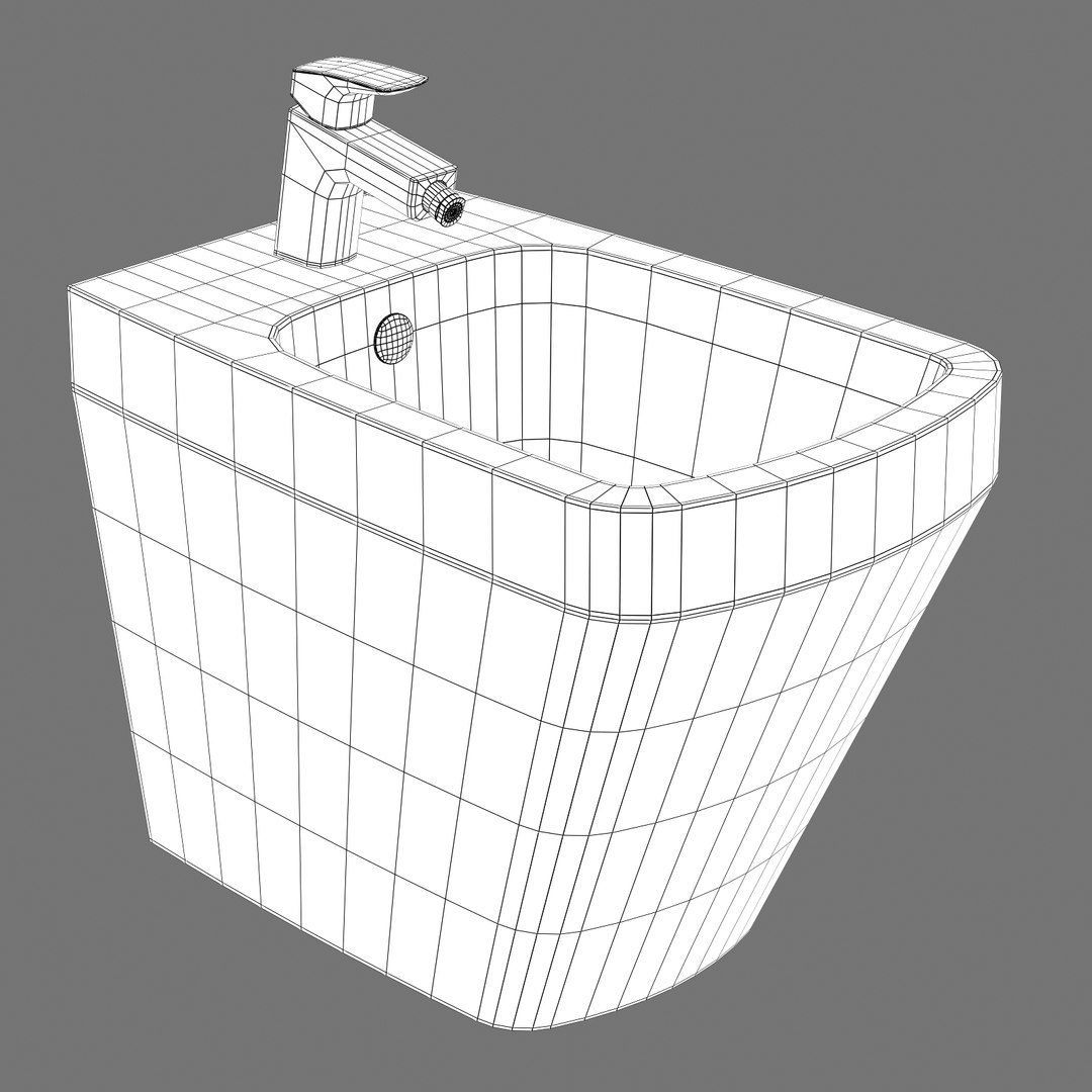 Simas baden baden bb 01 bb 04 toilet 3D model - TurboSquid 1947419