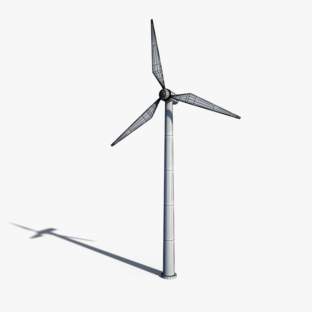 windmill turbine 3d model