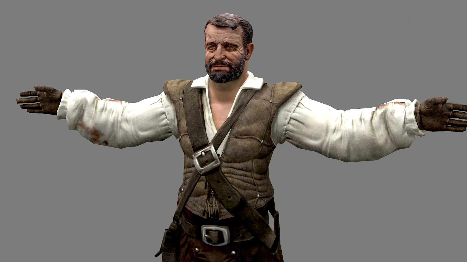 Medieval Pirate 3D Model - TurboSquid 2099664