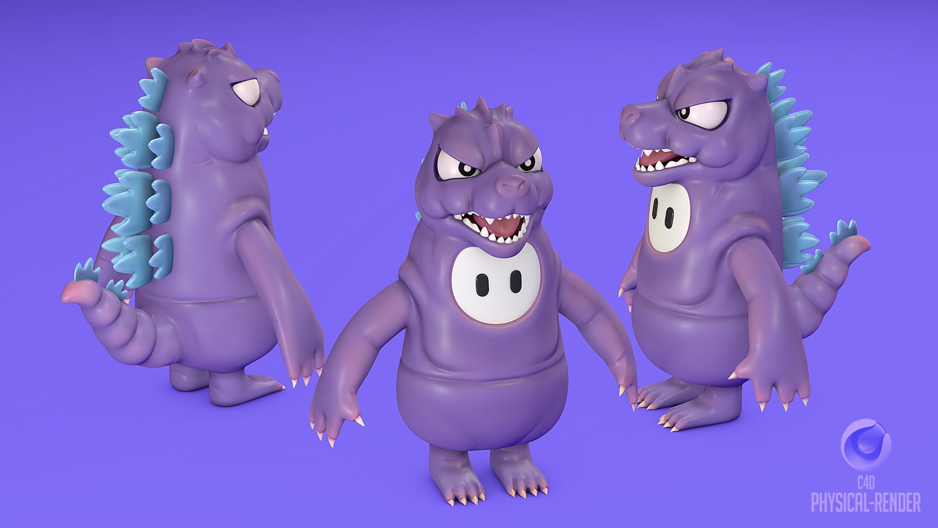 Fall Guys Game Character Collection 3D model - TurboSquid 1939610