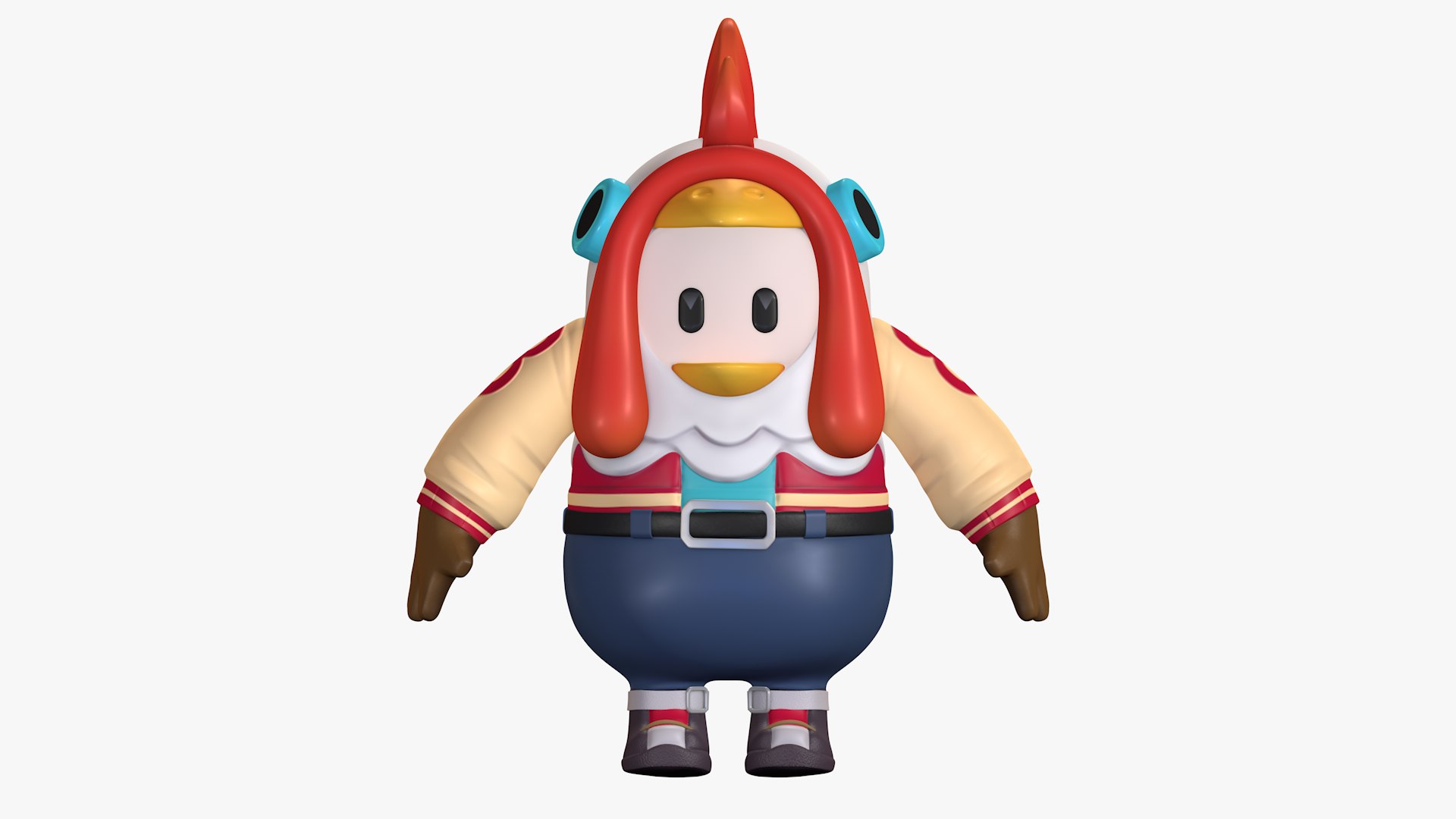 Fall Guys Game Character Collection 3D model - TurboSquid 1939610