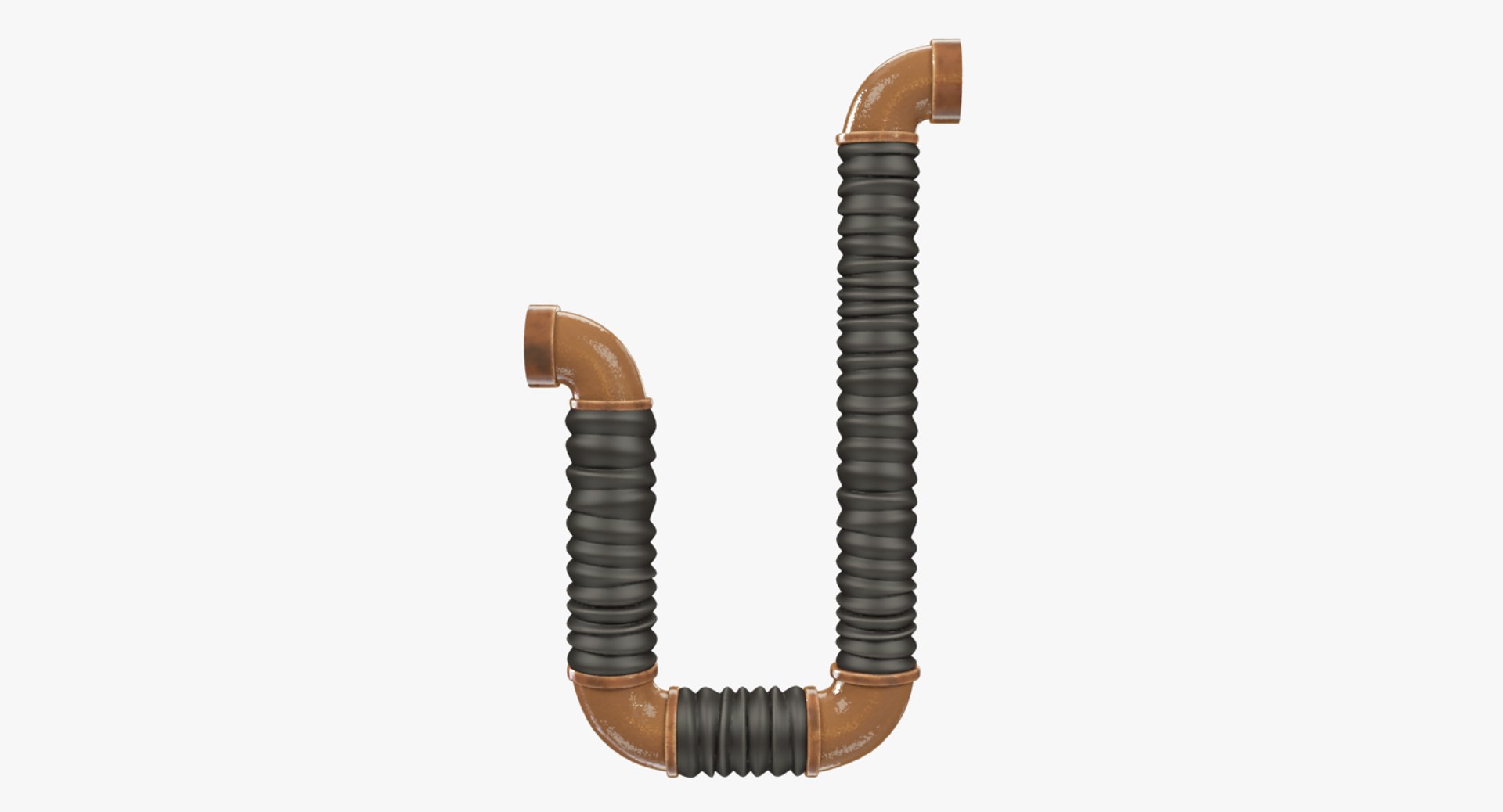 Bent Pipe 3D - TurboSquid 1234958