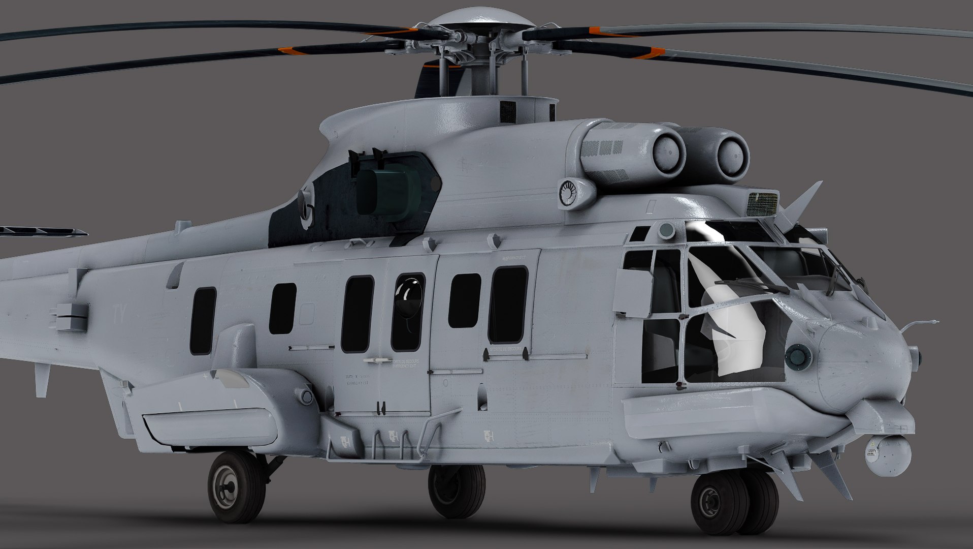Eurocopter EC 725 3D Model - TurboSquid 2410167