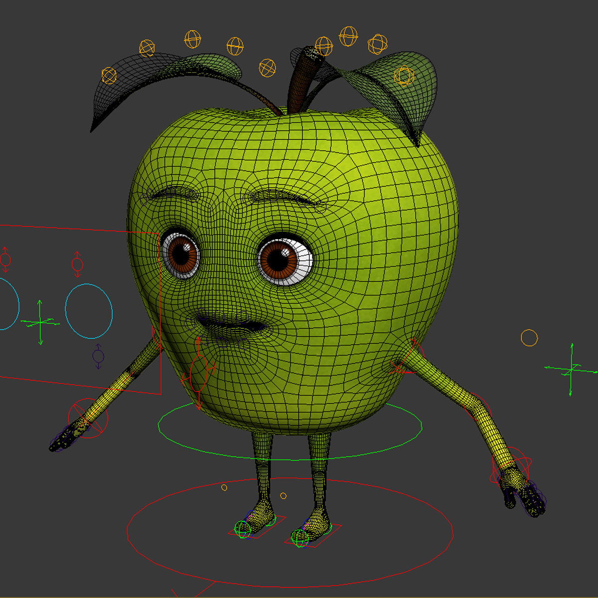 modelo 3d Colección Fruits Rigged - TurboSquid 1047408