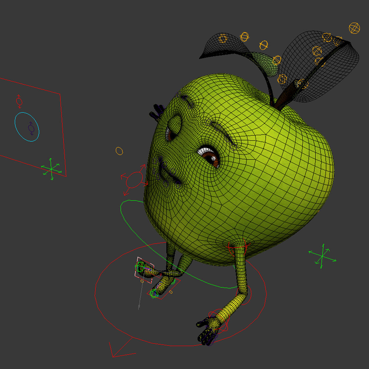 modelo 3d Colección Fruits Rigged - TurboSquid 1047408