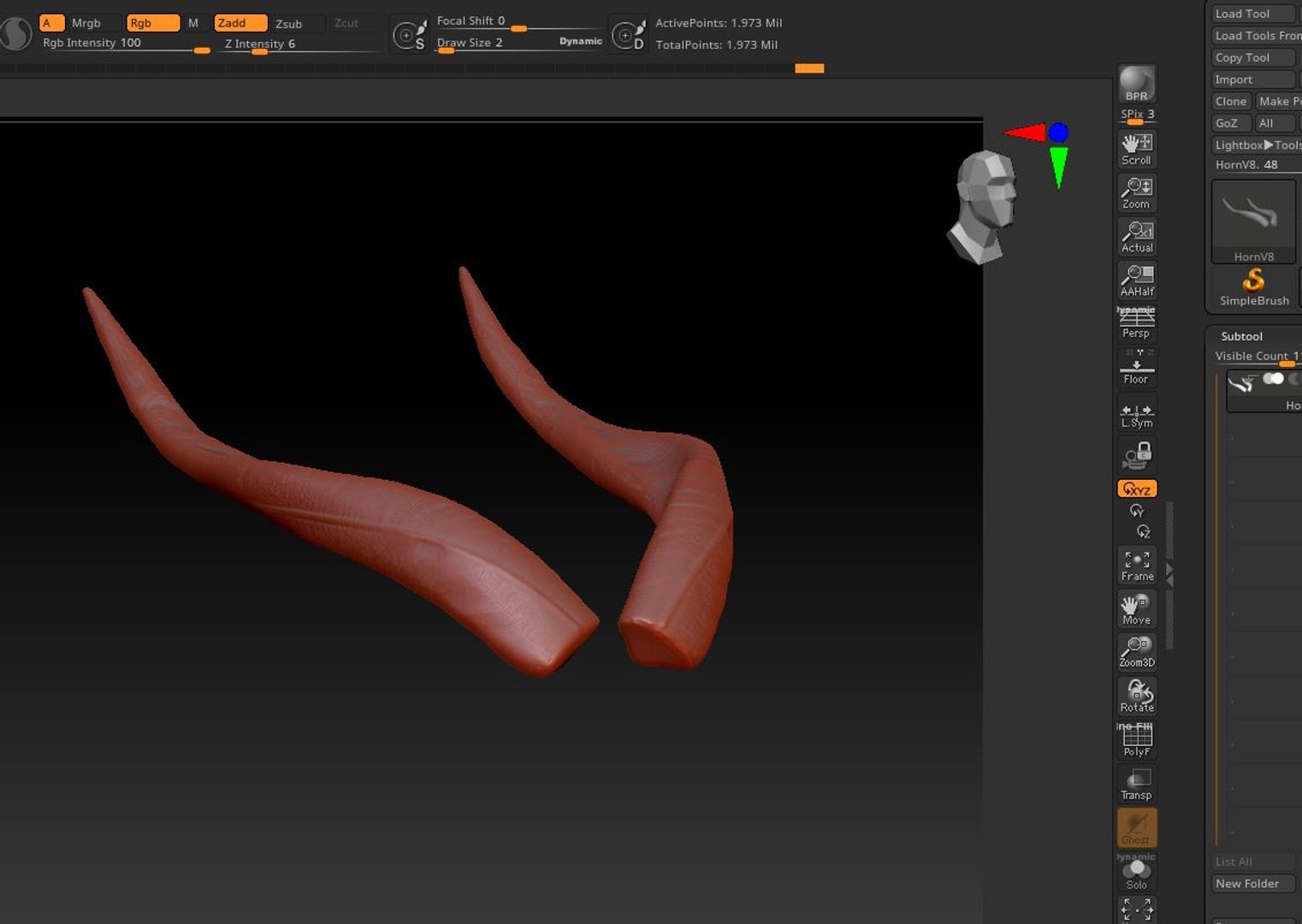 3D Horn V7 Model - TurboSquid 1744483