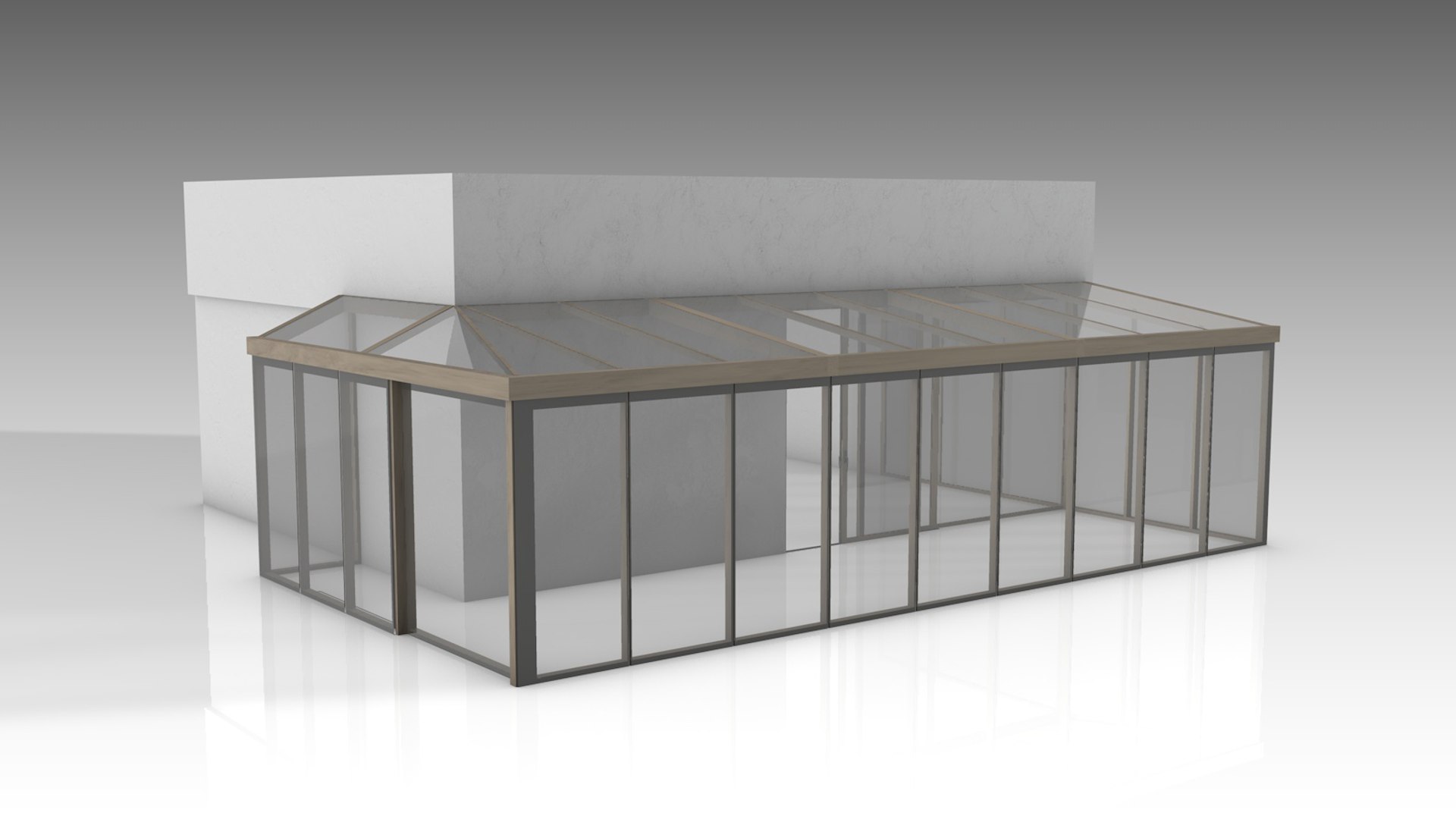 Conservatory 3D Model - TurboSquid 1187395