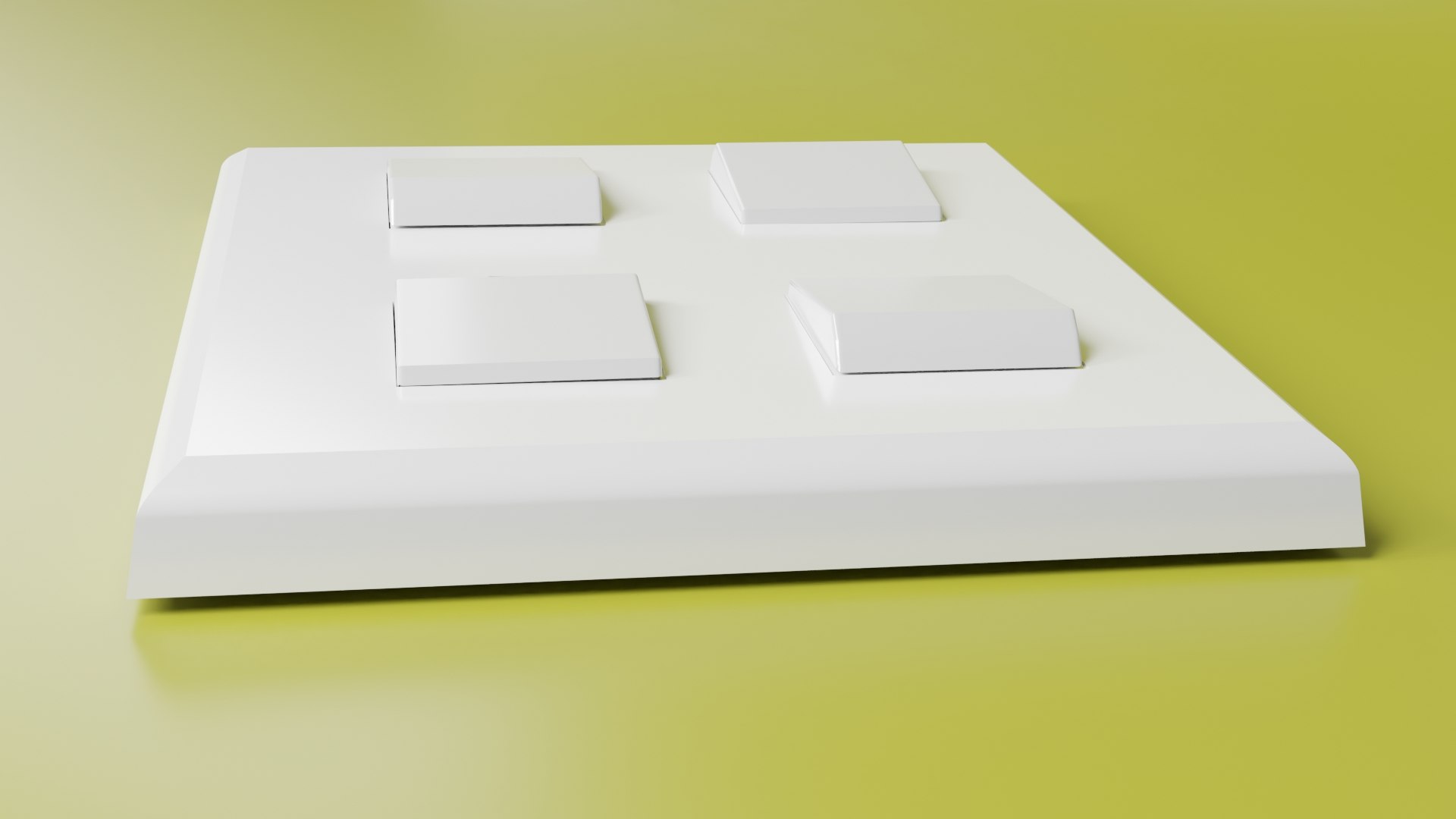 3D Quad Wall - TurboSquid 1695274