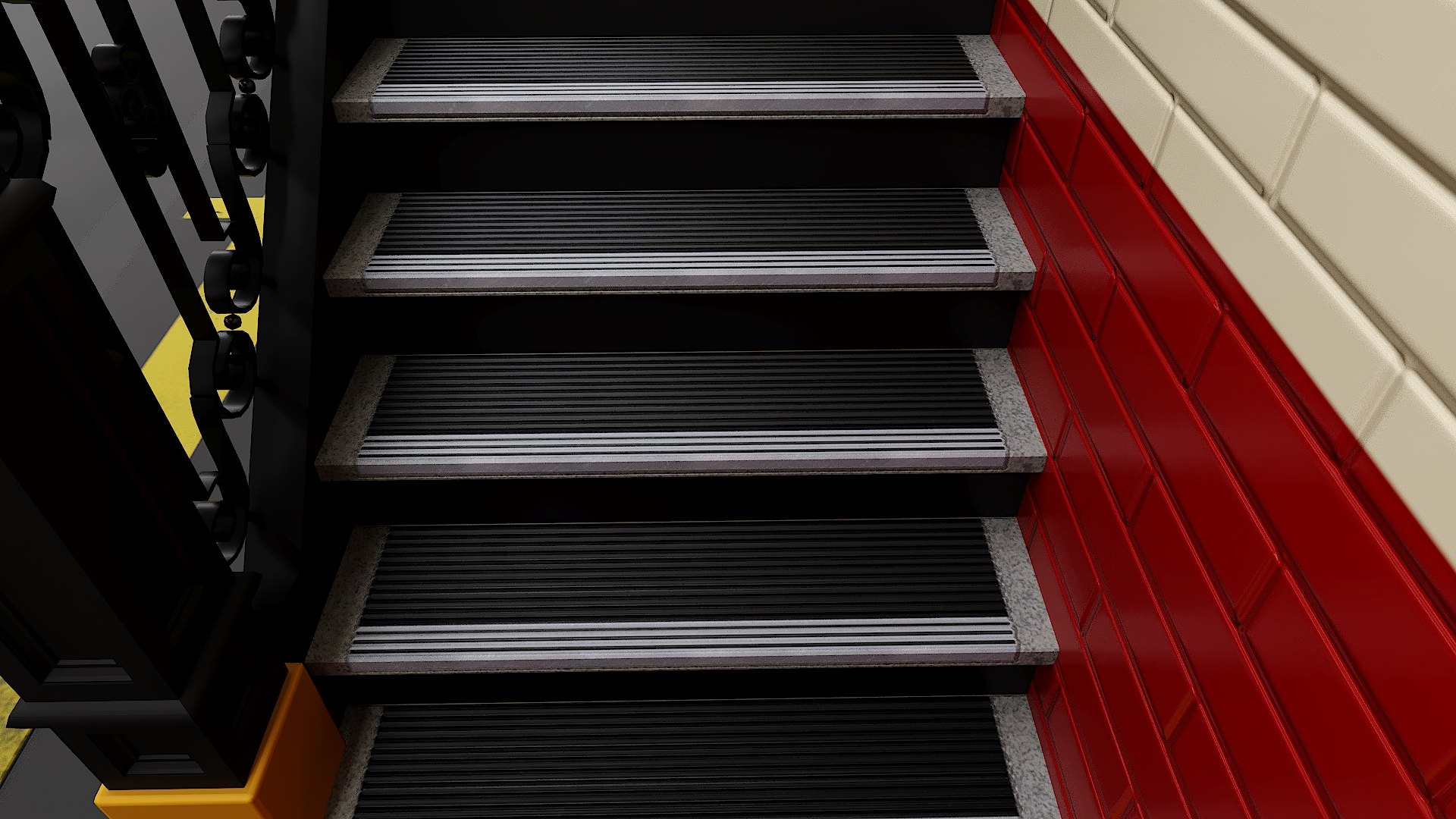 Firehouse FDNY with interior model - TurboSquid 1960556