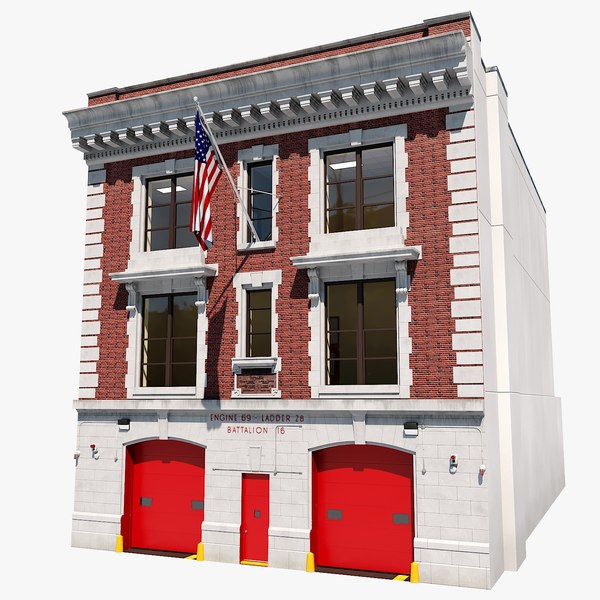 Free 3D Fire-Station Models | TurboSquid