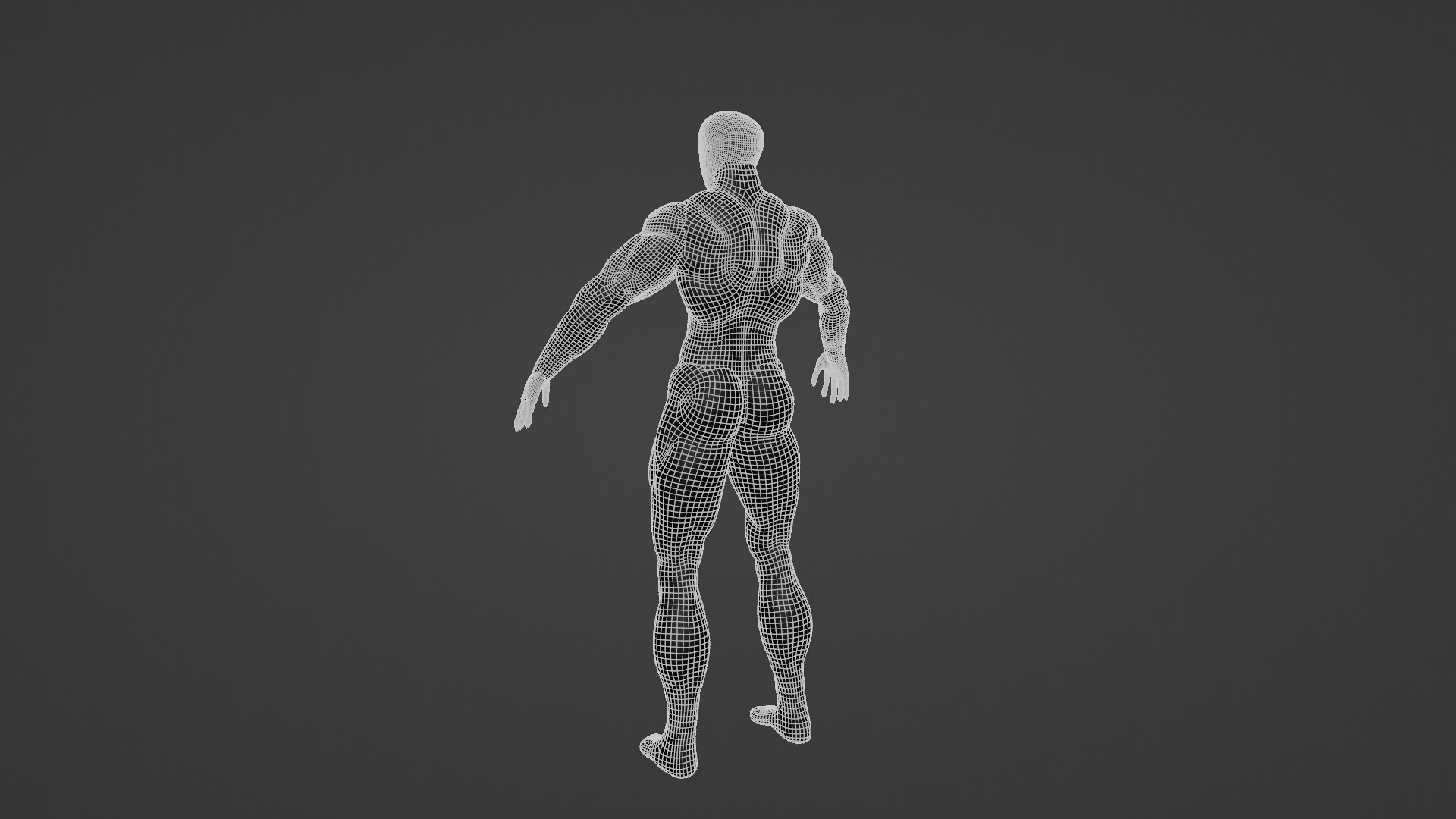 3D Model Humanoid Male Base Mesh For Sculpting - TurboSquid 1967886
