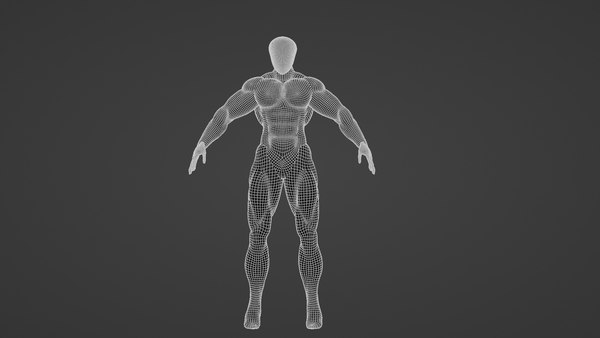 modelo 3d Humanoid Male Base Mesh for Sculpting - TurboSquid 1967886