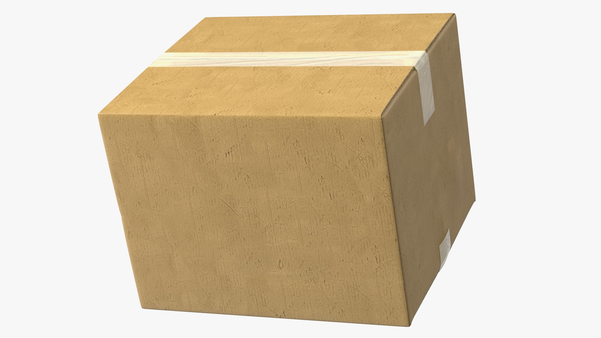 Cardboard Moving Box 3D model - TurboSquid 2146857
