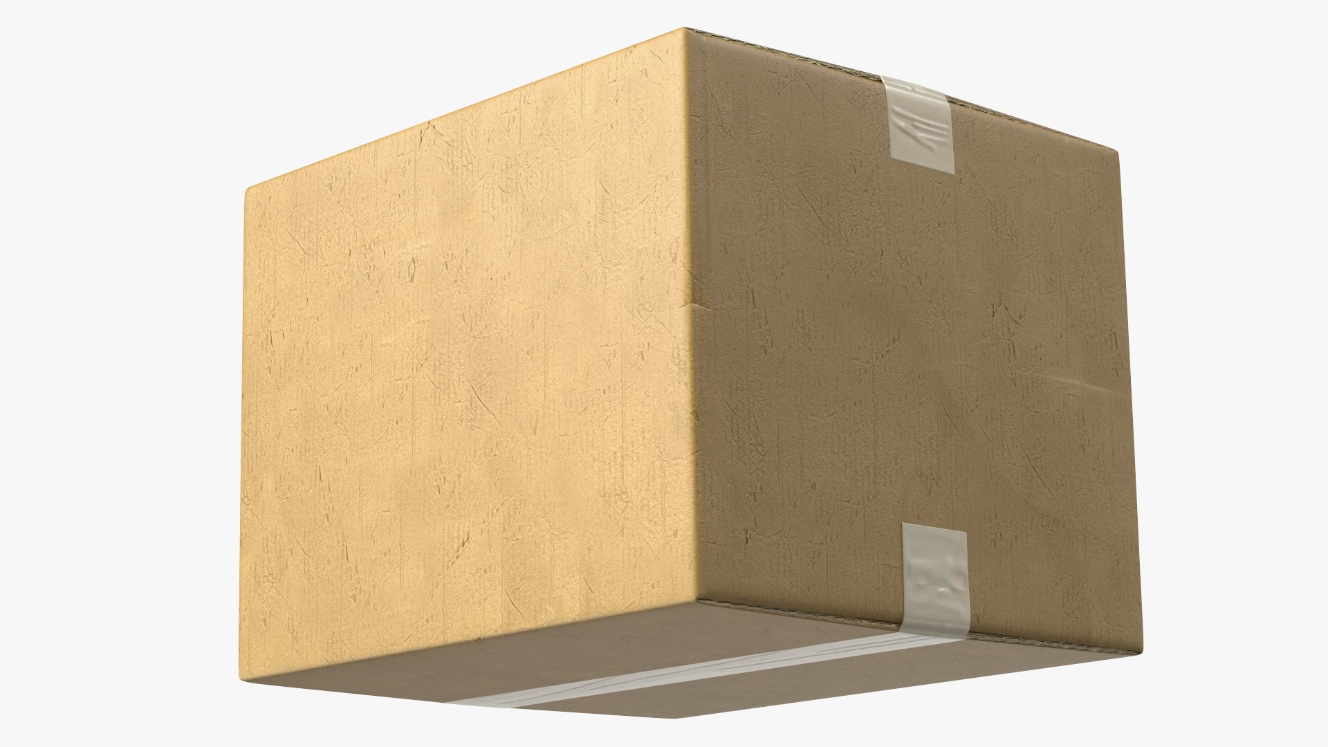 Cardboard Moving Box 3D Model - TurboSquid 2146857