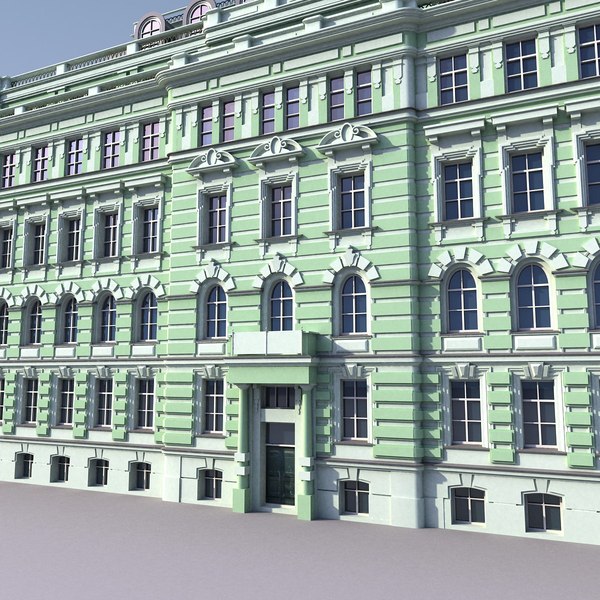 3dsmax european building europe