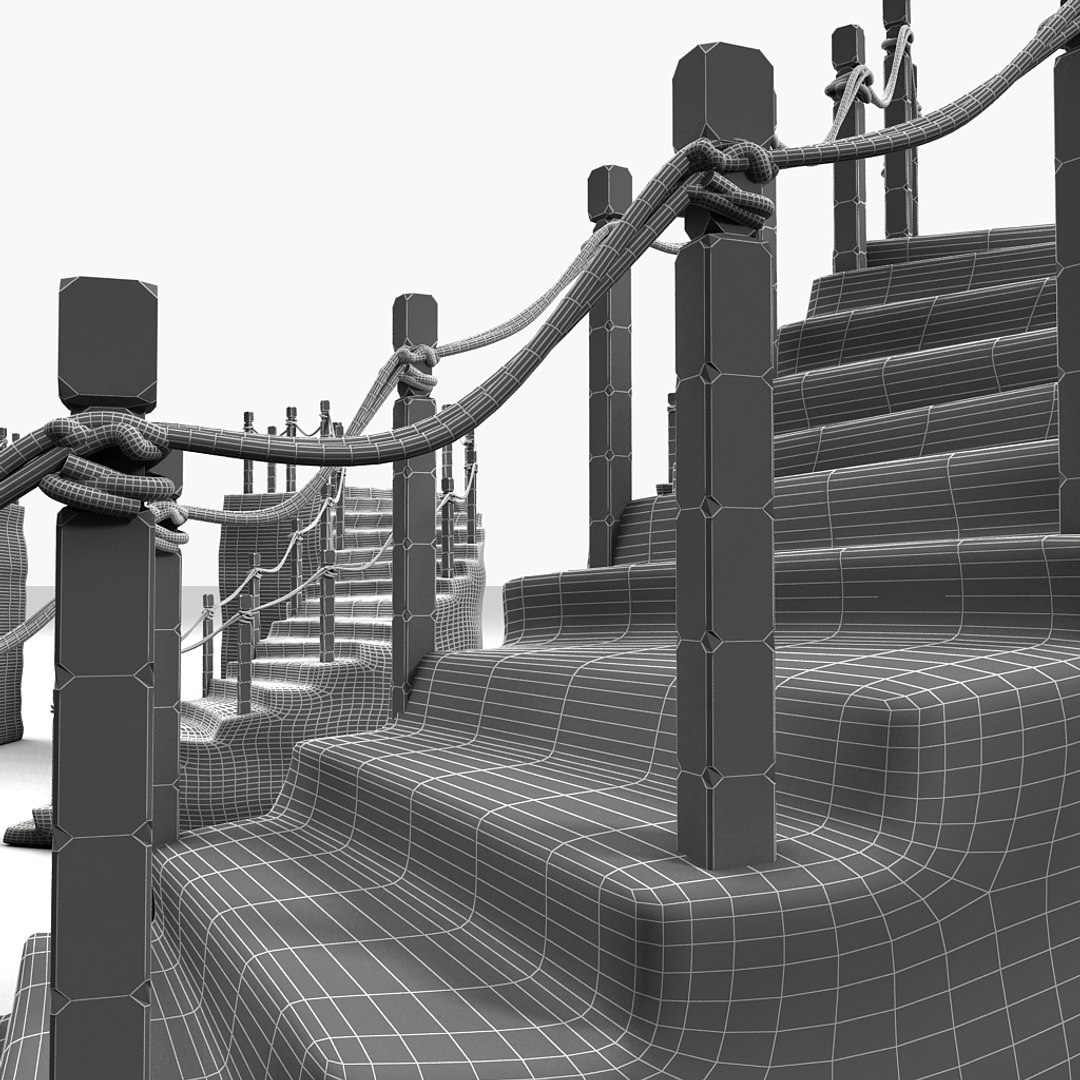 3d Model Stairs