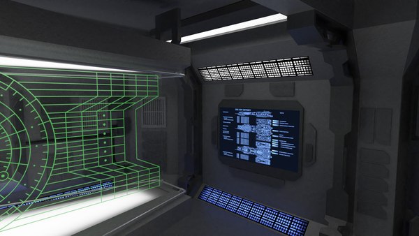 3D StarGate F-304 Daedalus Battlecruiser Bridge model - TurboSquid 1746882