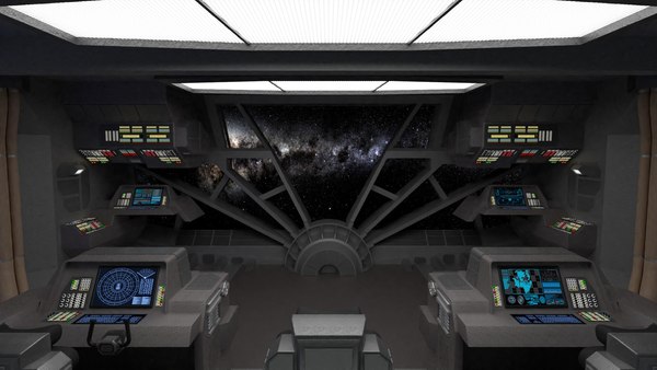 StarGate F-304 Daedalus Battlecruiser Bridge 3D 모델 - TurboSquid 1746882