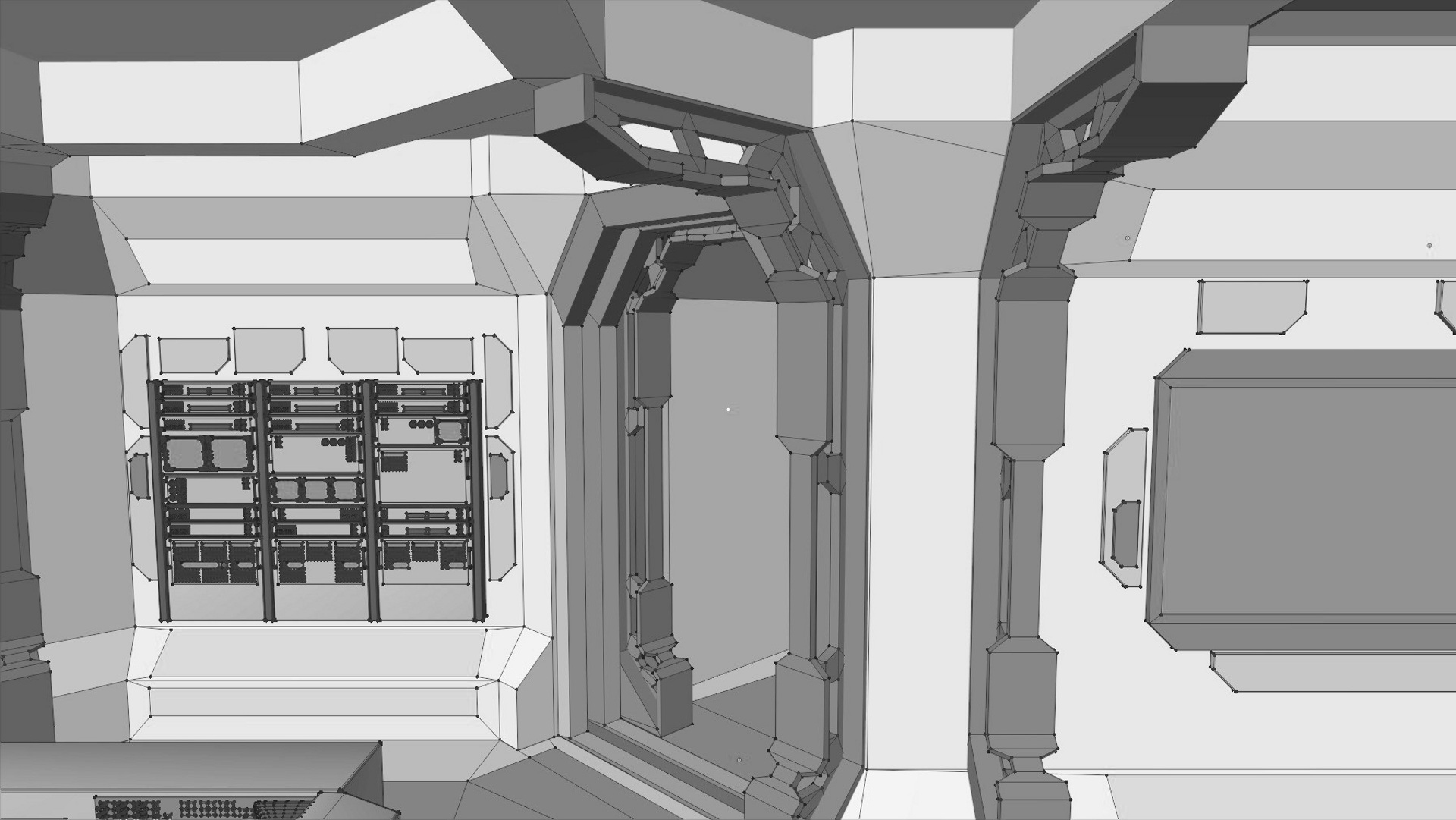 3D StarGate F-304 Daedalus Battlecruiser Bridge model - TurboSquid 1746882