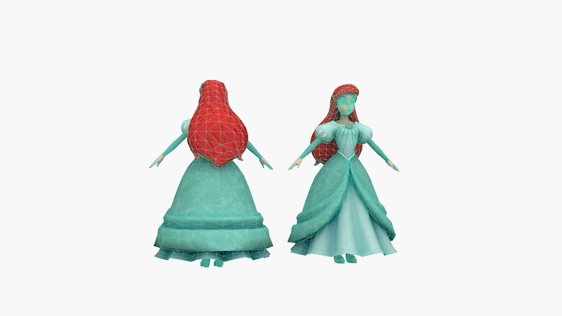 Ariel Princess 3D Model - TurboSquid 1844727
