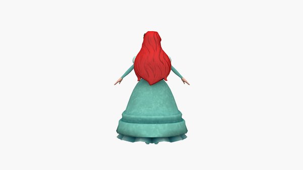Princesa Ariel Modelo 3D - TurboSquid 1844727