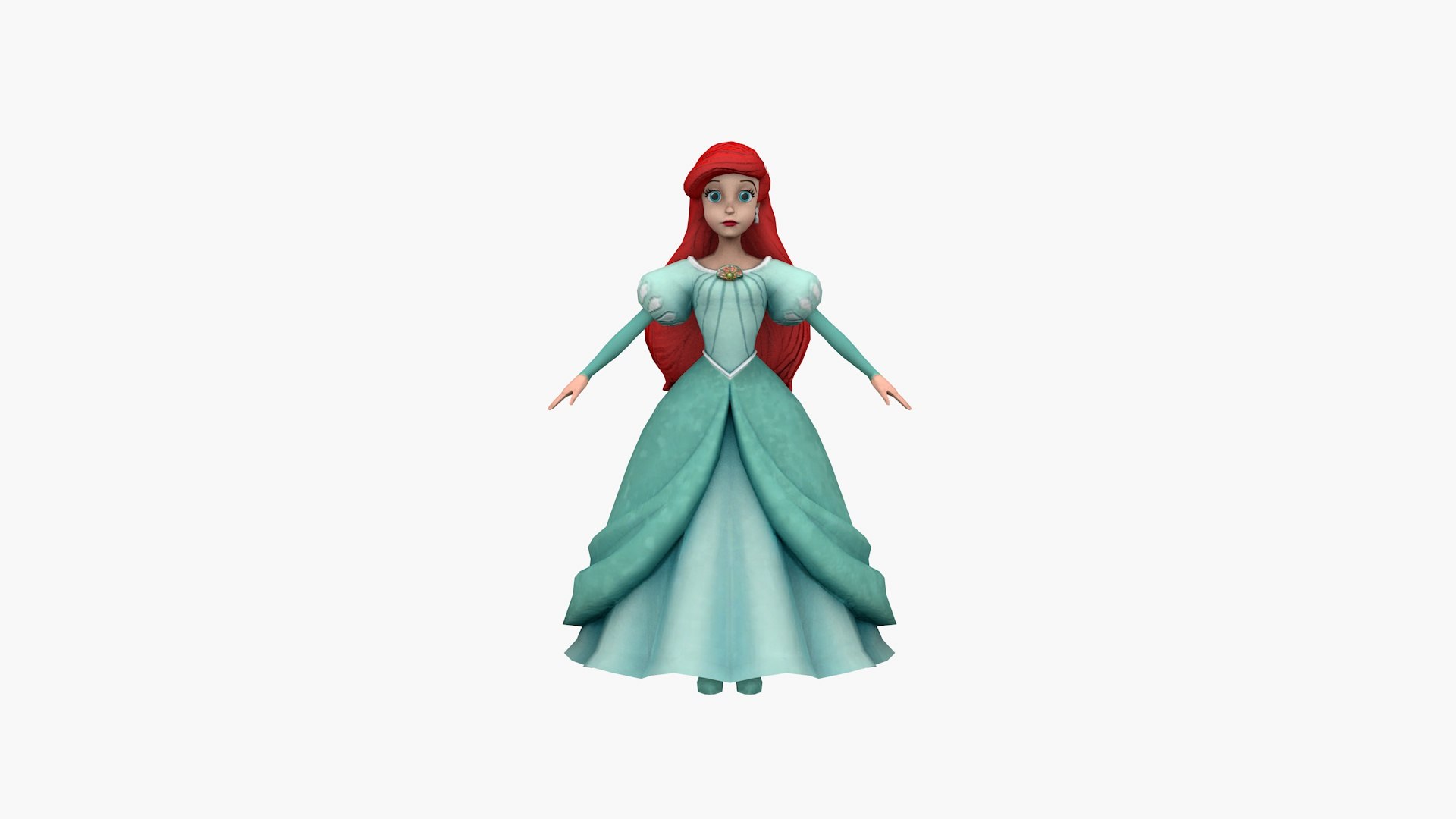 Ariel Princess 3D Model - TurboSquid 1844727