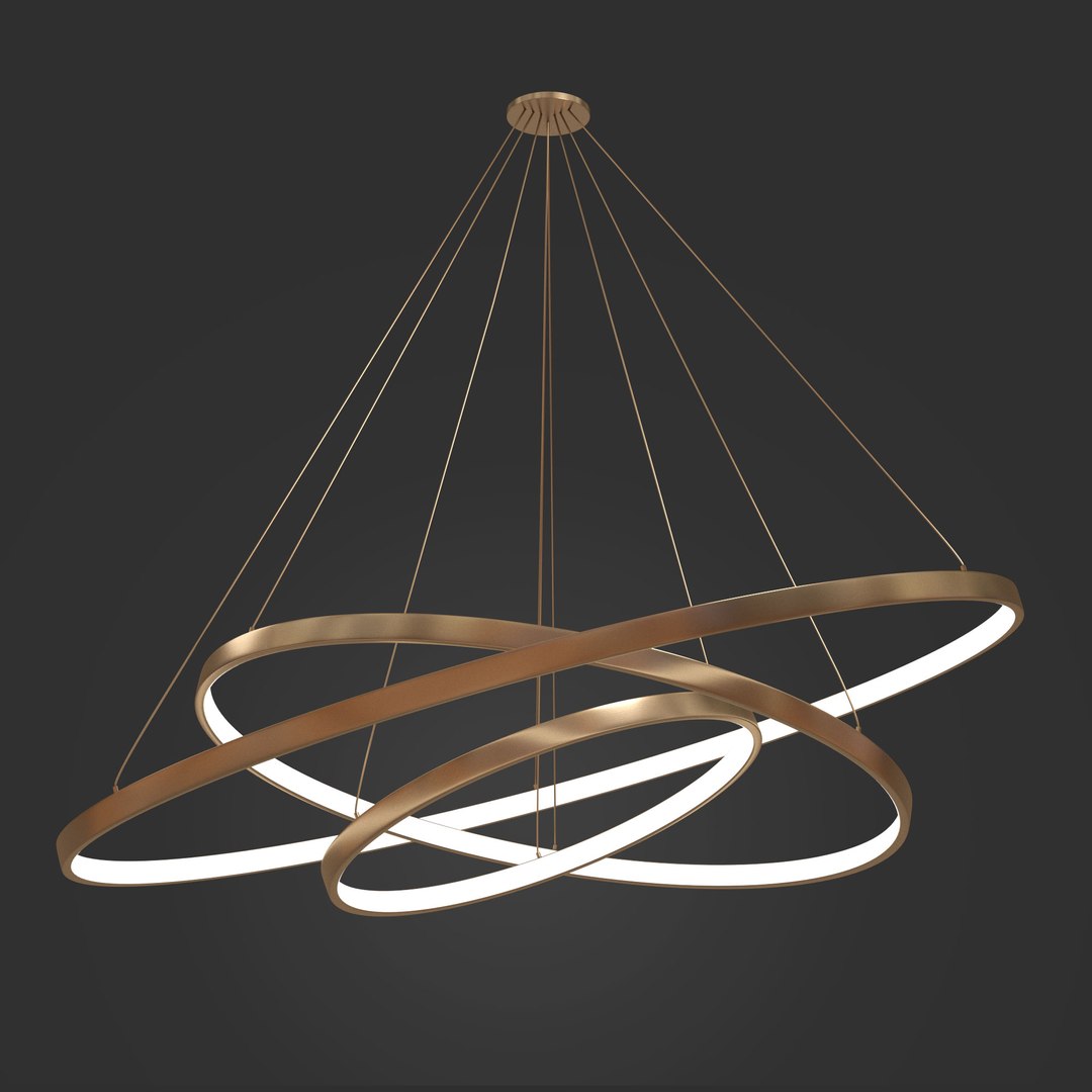 3D Led 3 Rings - TurboSquid 1237017