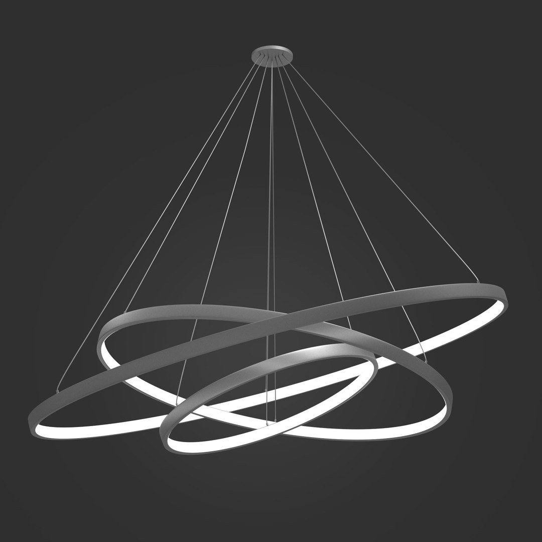 3D Led 3 Rings - TurboSquid 1237017