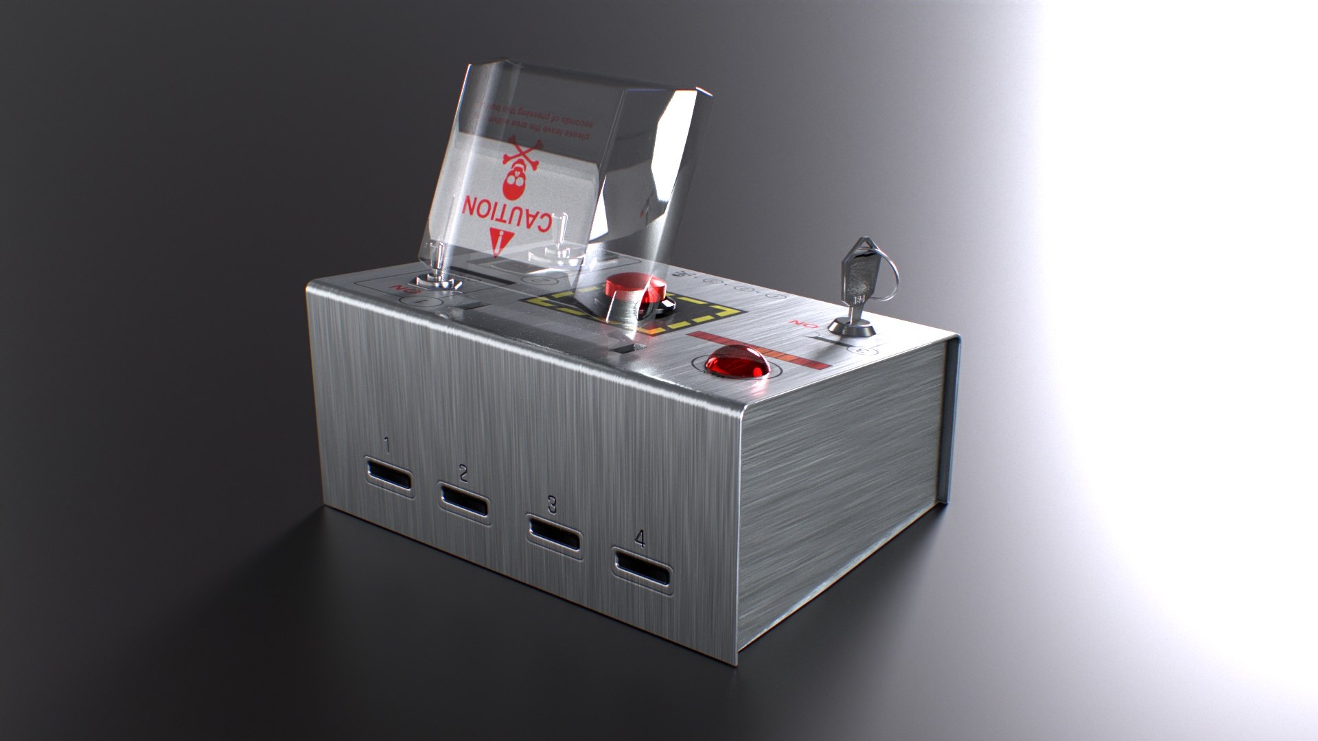 3D Doomsday Device - TurboSquid 1994910