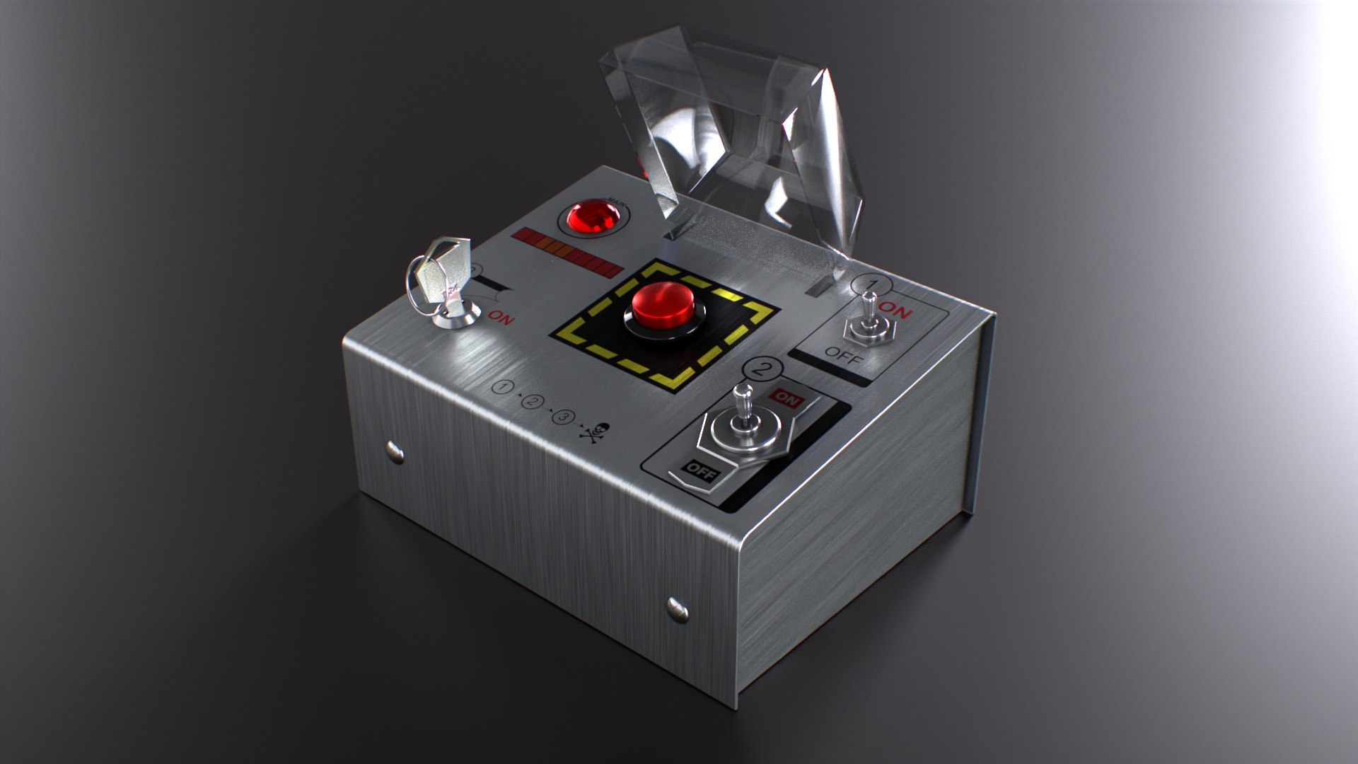 3D Doomsday Device - TurboSquid 1994910
