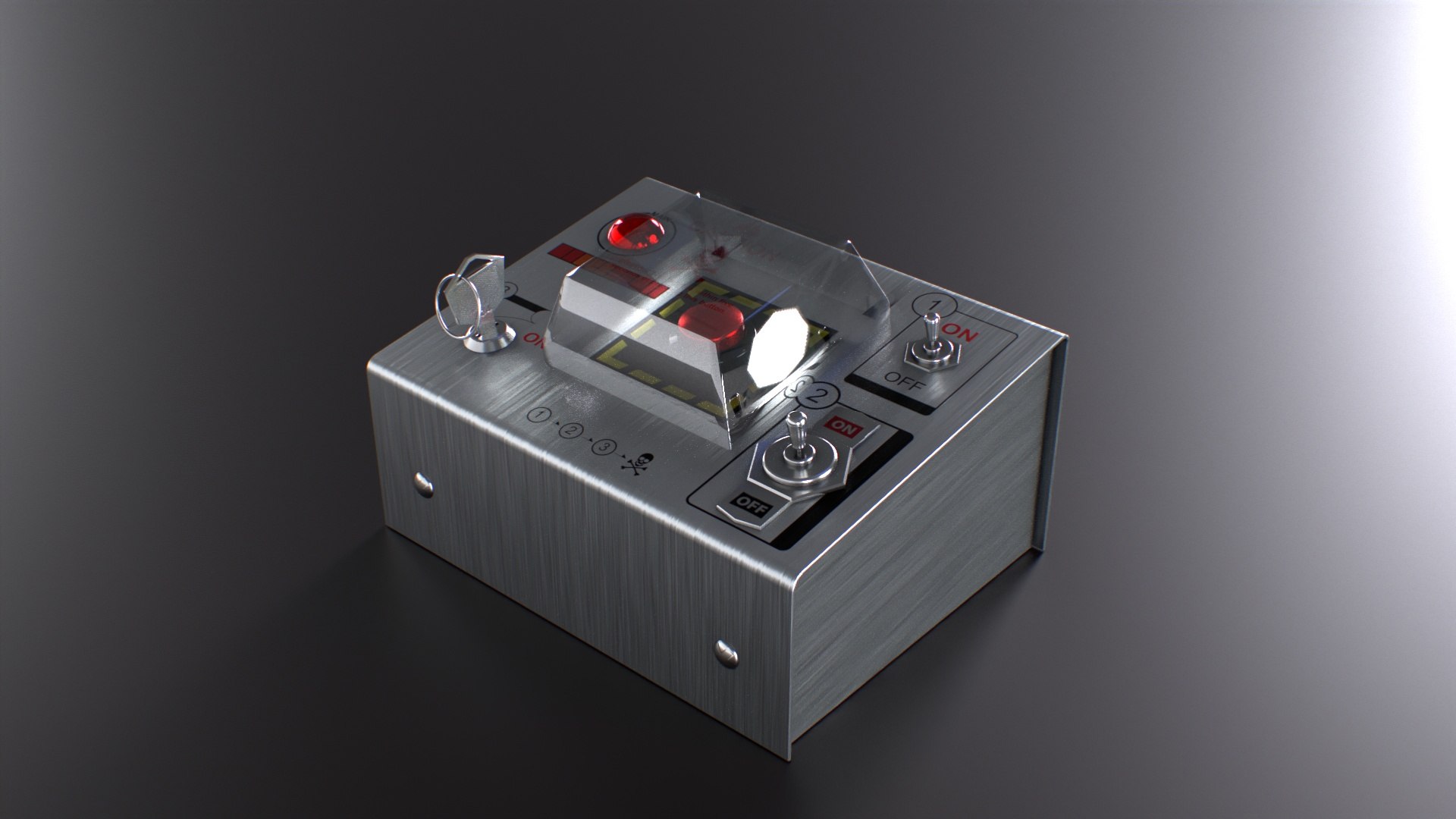 3D Doomsday Device - TurboSquid 1994910