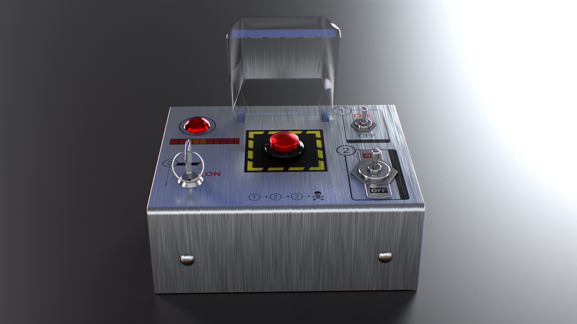 3D Doomsday Device - TurboSquid 1994910