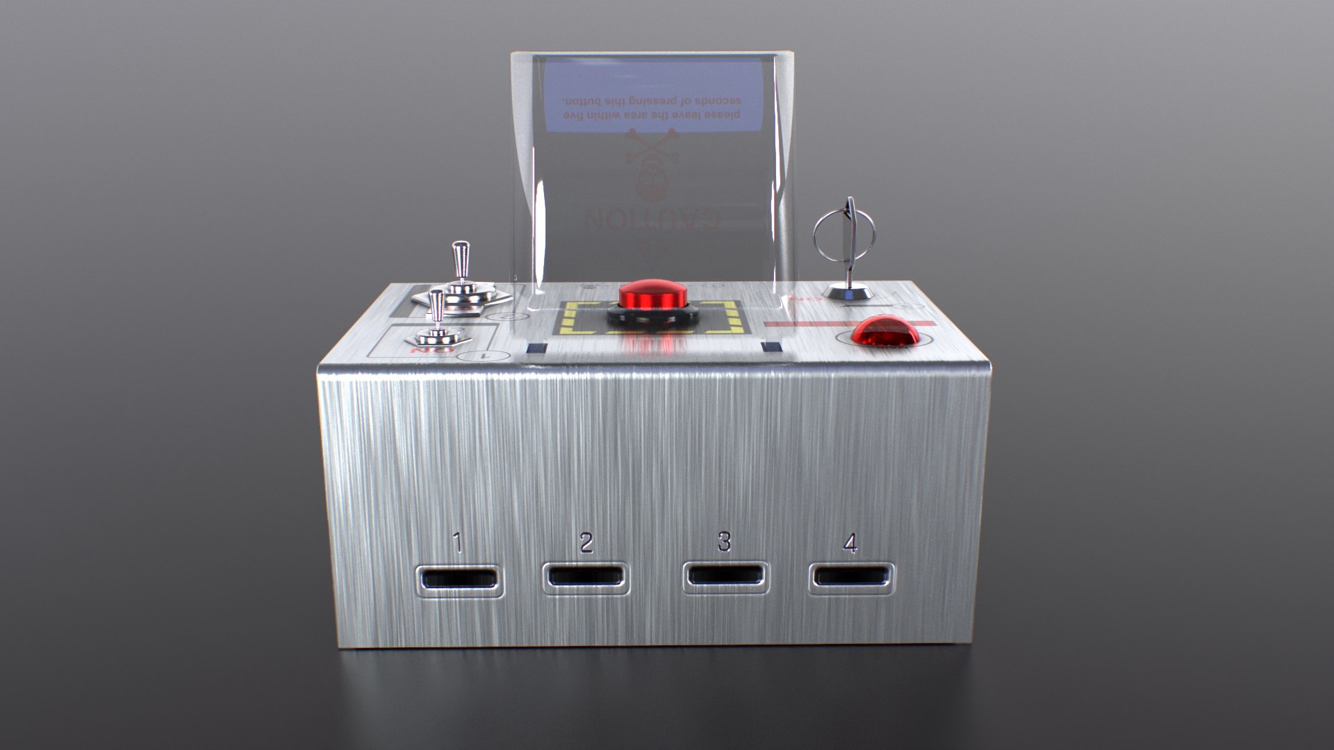 3D Doomsday Device - TurboSquid 1994910