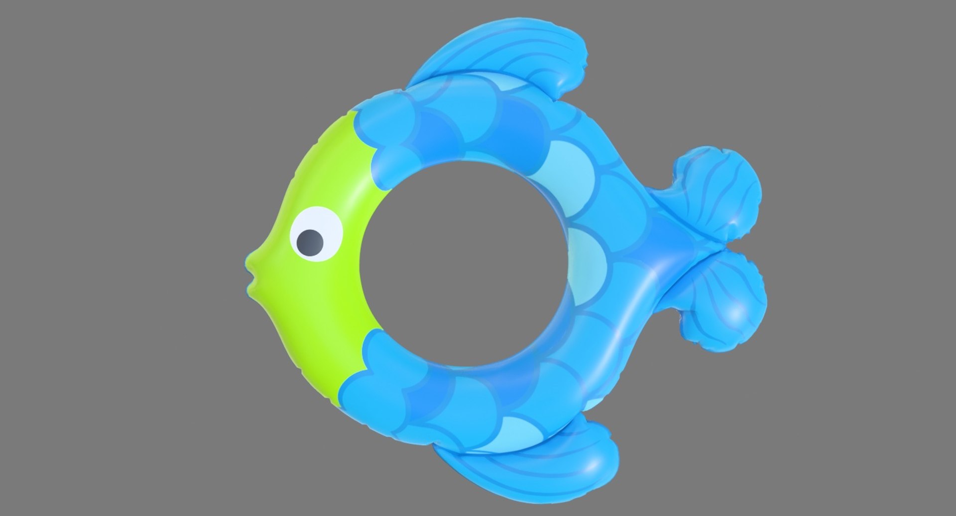 Realistic float ring fish 3D - TurboSquid 1351901