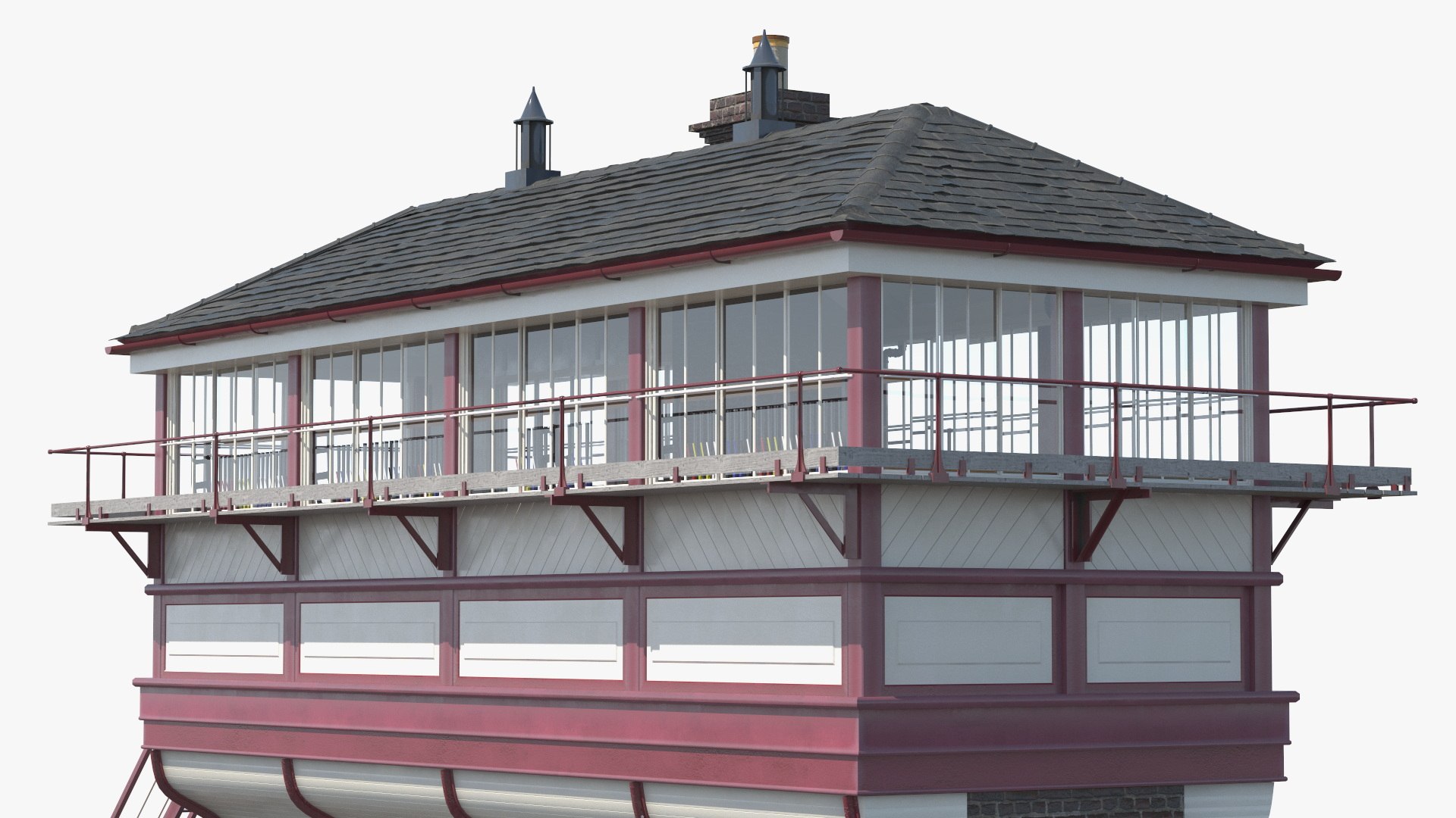 3D Railway Signal House - TurboSquid 2256853