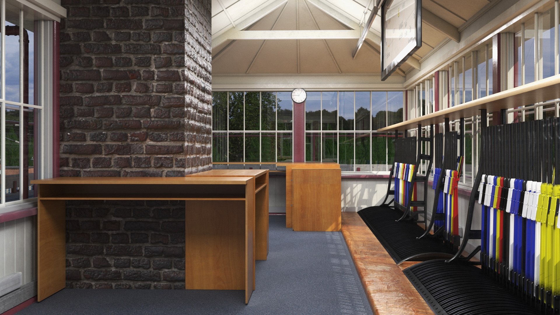 3D Railway Signal House - TurboSquid 2256853