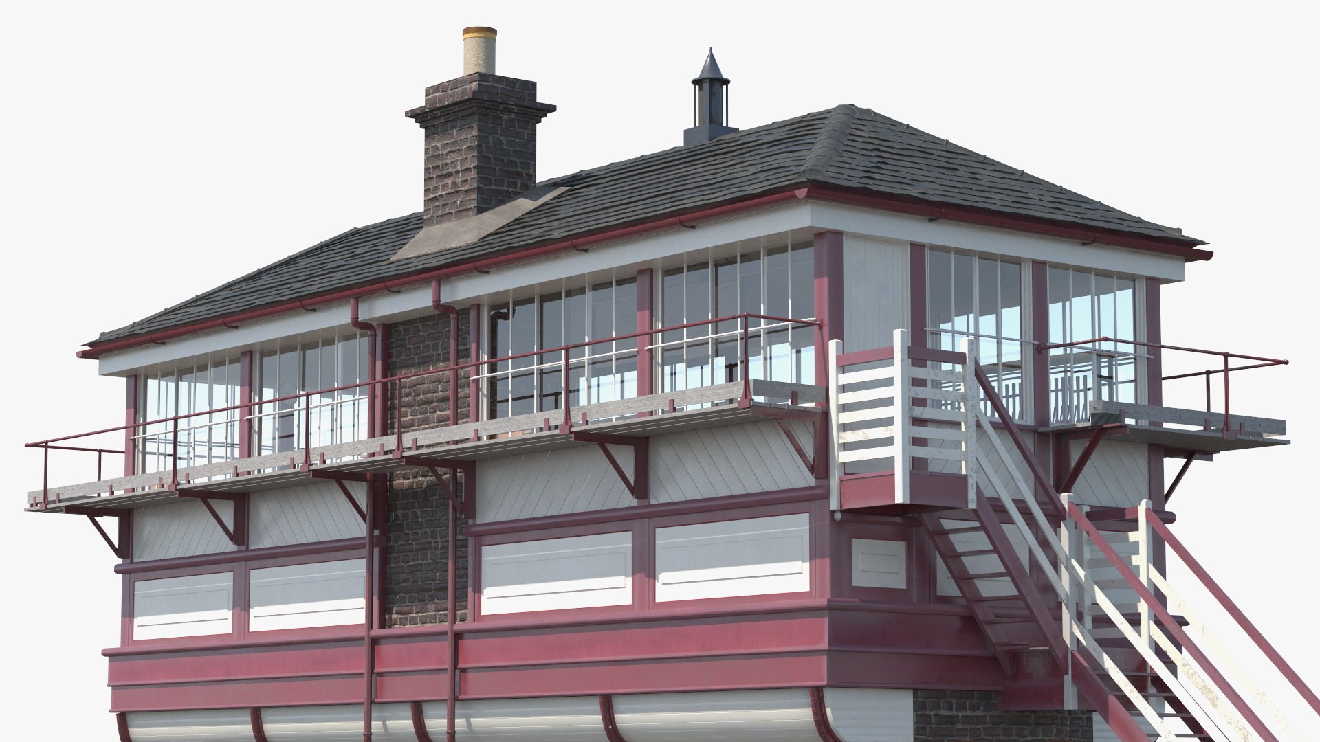 3D Railway Signal House - TurboSquid 2256853