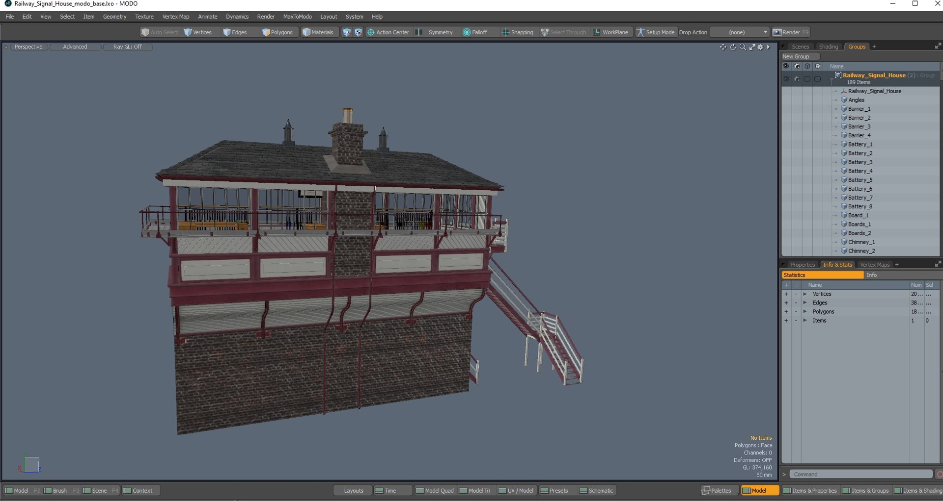 3D Railway Signal House - TurboSquid 2256853