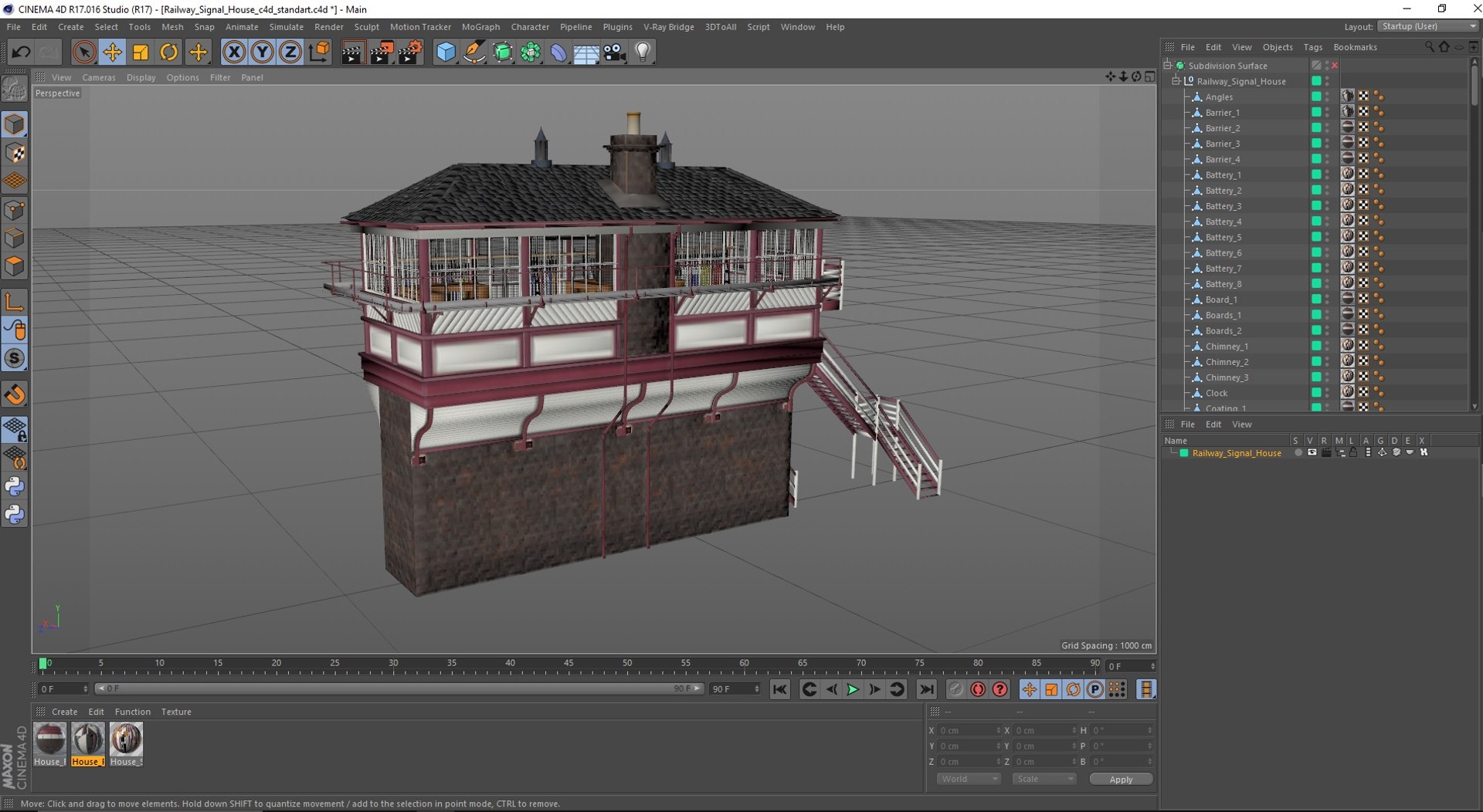 3D Railway Signal House - TurboSquid 2256853