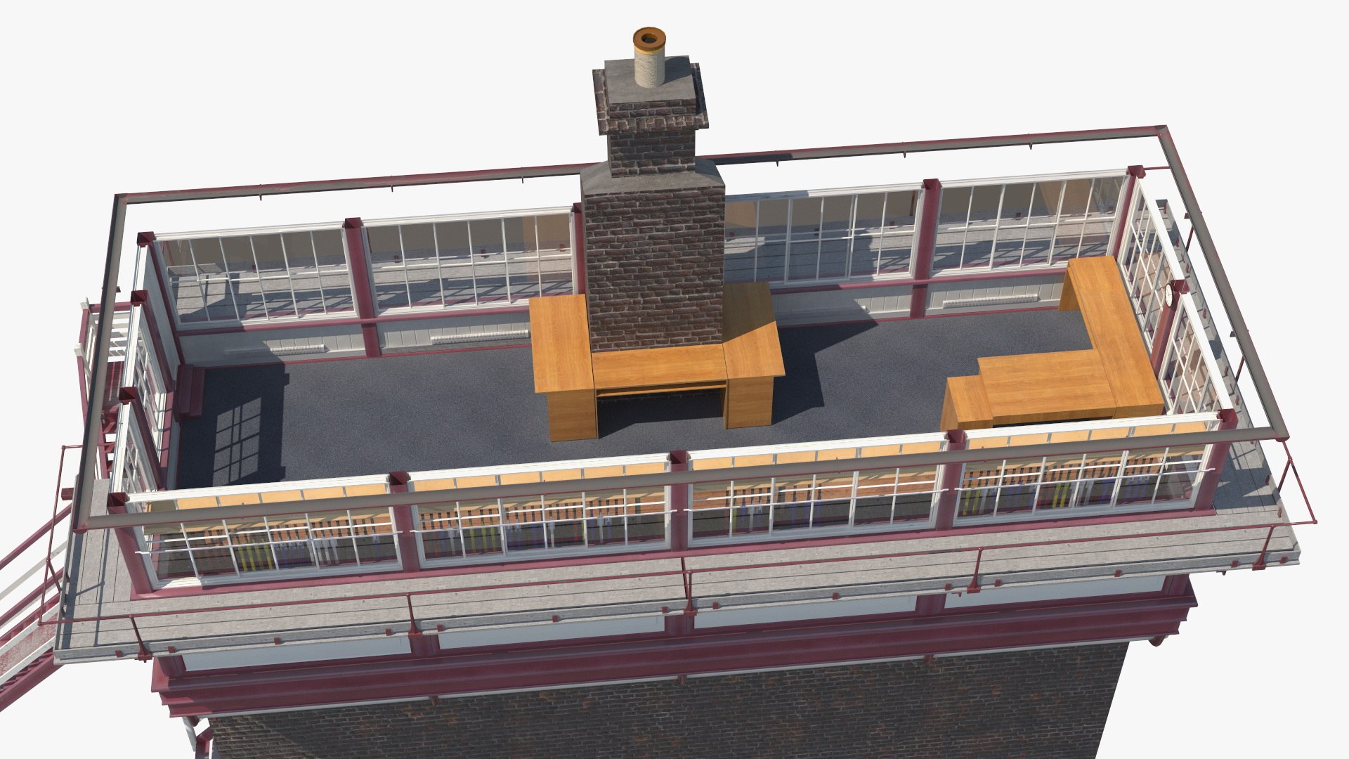 3D Railway Signal House - TurboSquid 2256853