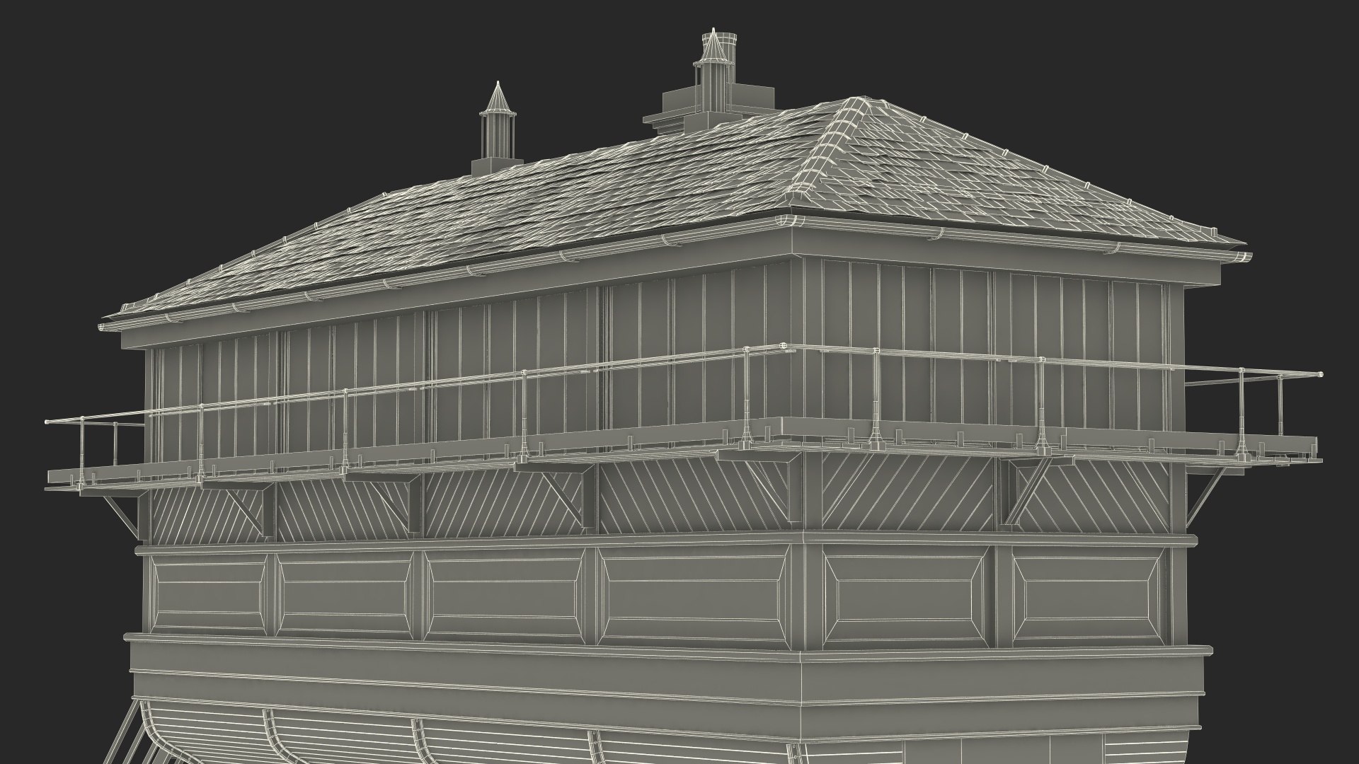 3D Railway Signal House - TurboSquid 2256853
