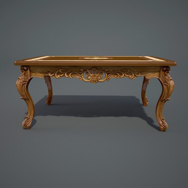 coffee table 3d model