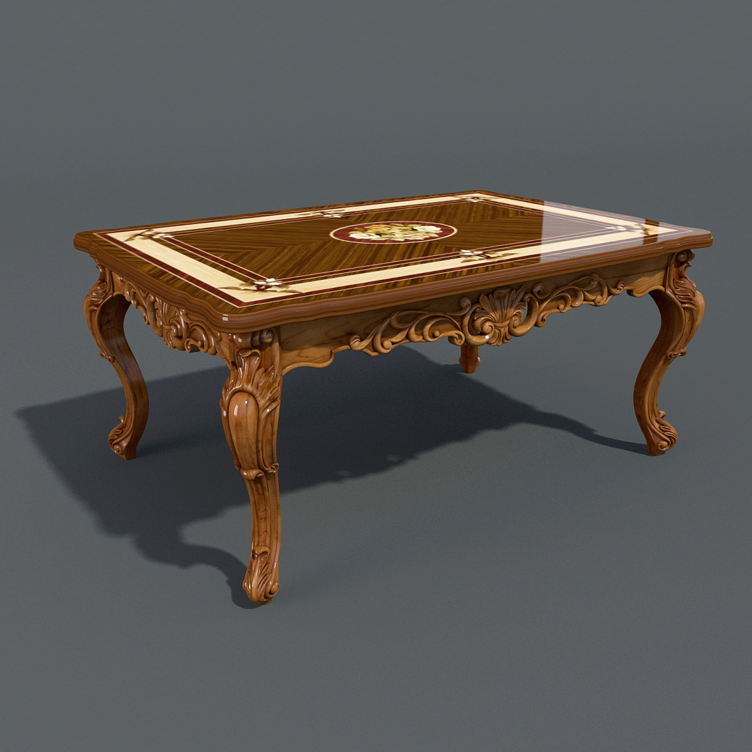 coffee table 3d model