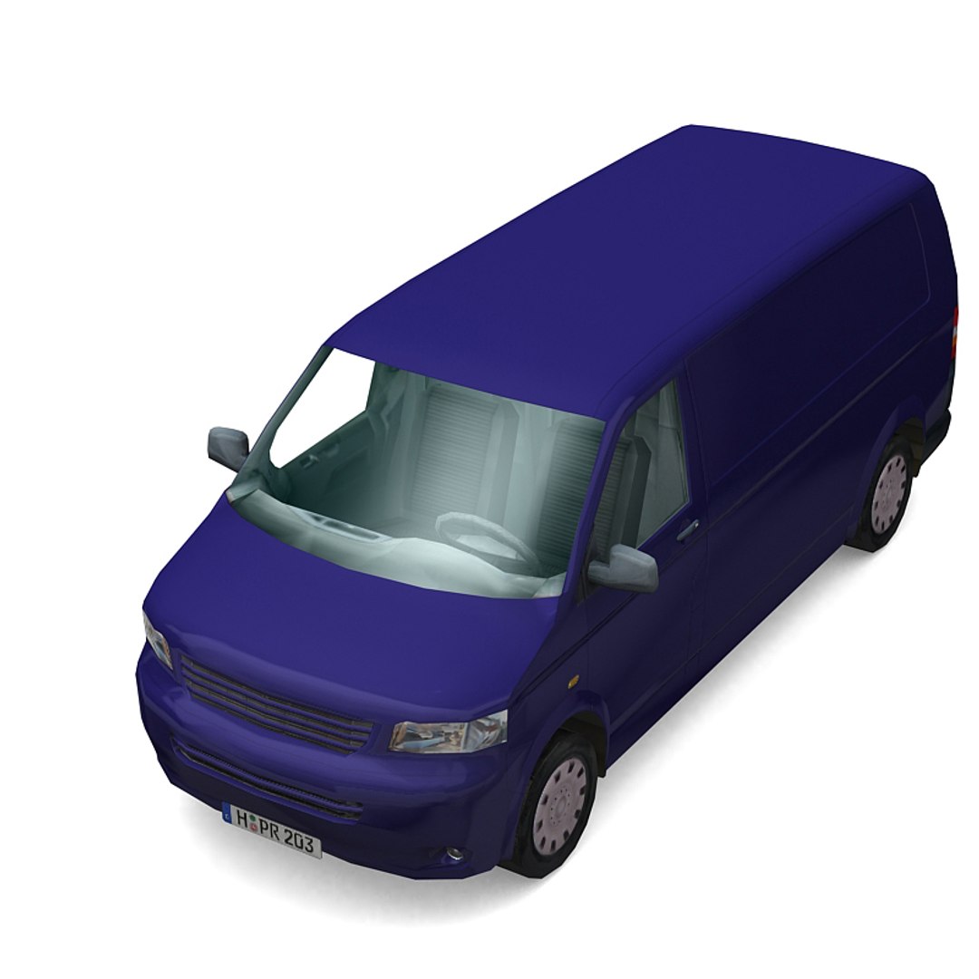 Van Bus 3d Model