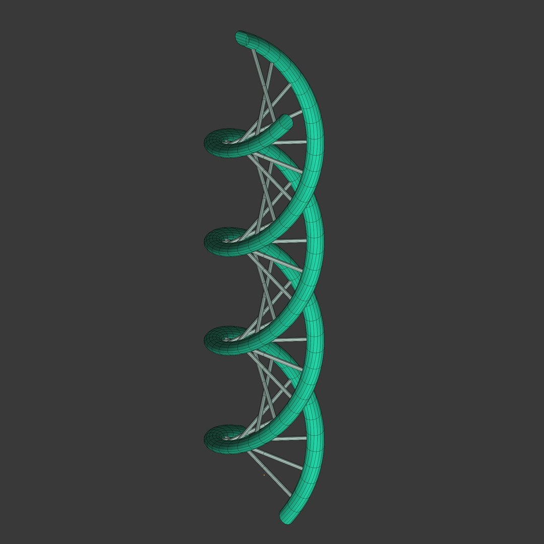 DNA Strand 3D - TurboSquid 1778444