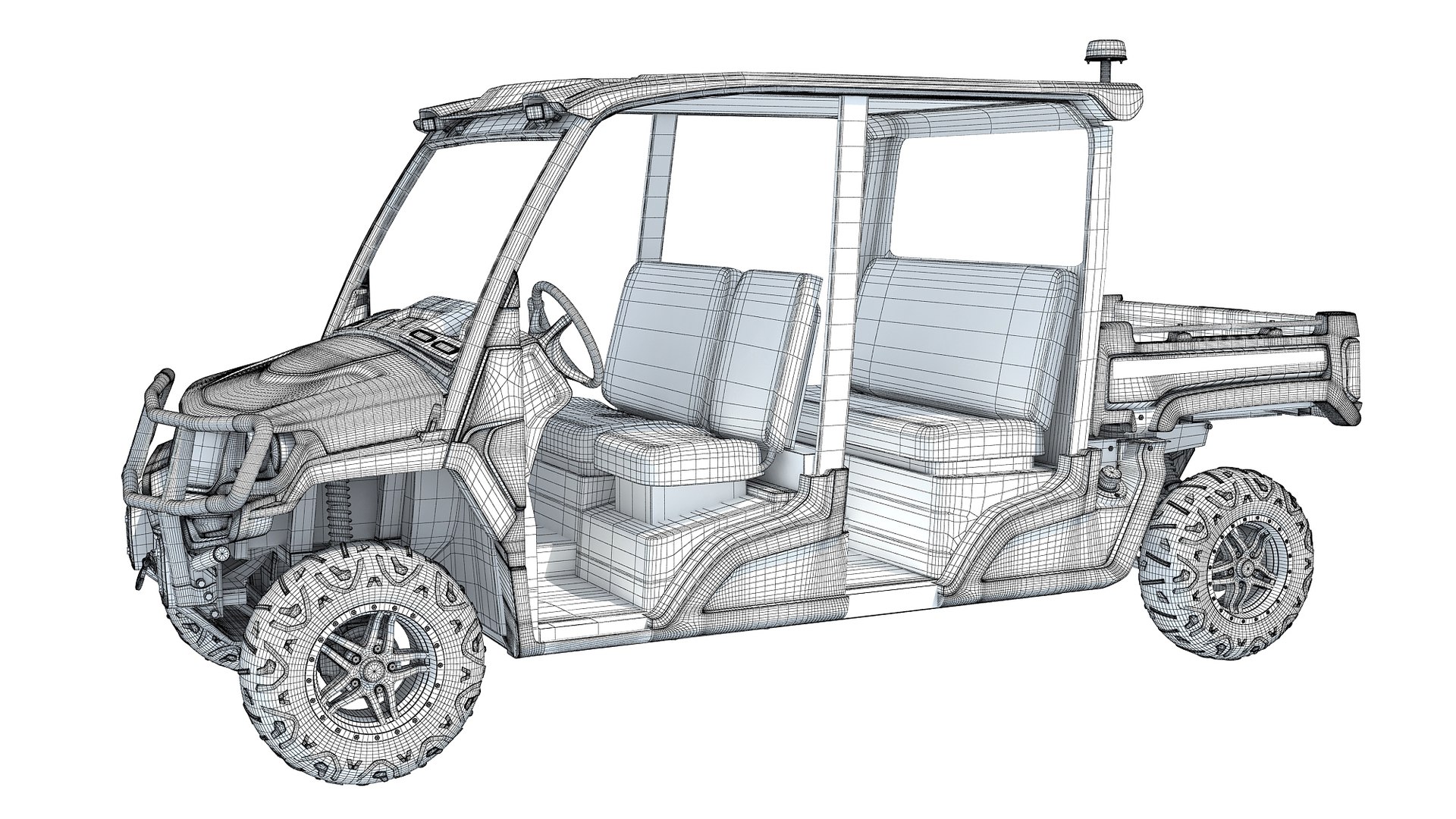 UTV Utility Vehicle Collection 3D Model - TurboSquid 1874046