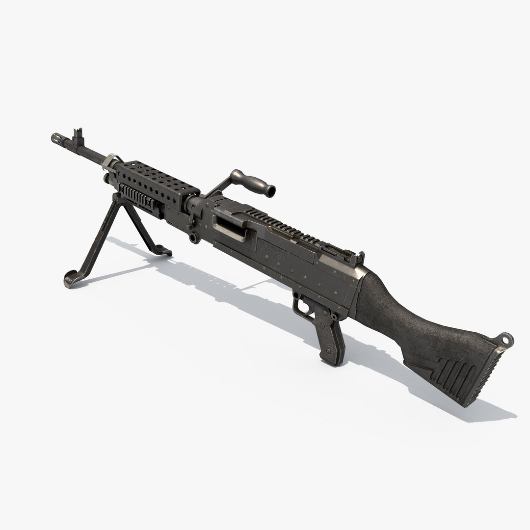 3D Model Machine Gun M 240 - TurboSquid 1956020